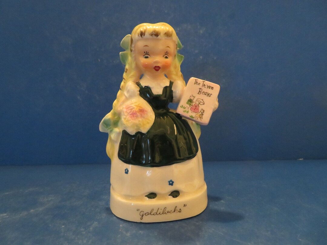 Napco Goldilocks and the Three Bears - She is Walking Thru the Forrest ...