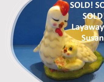 Hen Chick Planter - Etsy