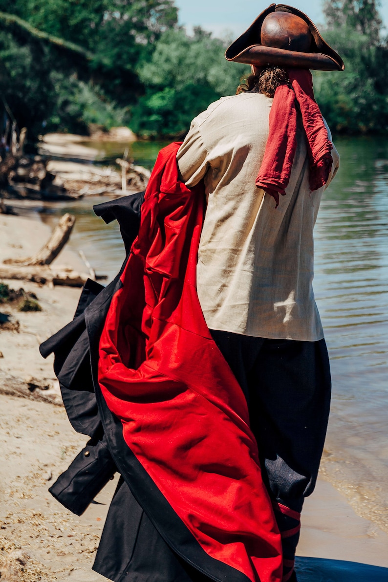 Highwayman Coat. Brotherhood Coat. Pirate Frock Coat Costume - Etsy