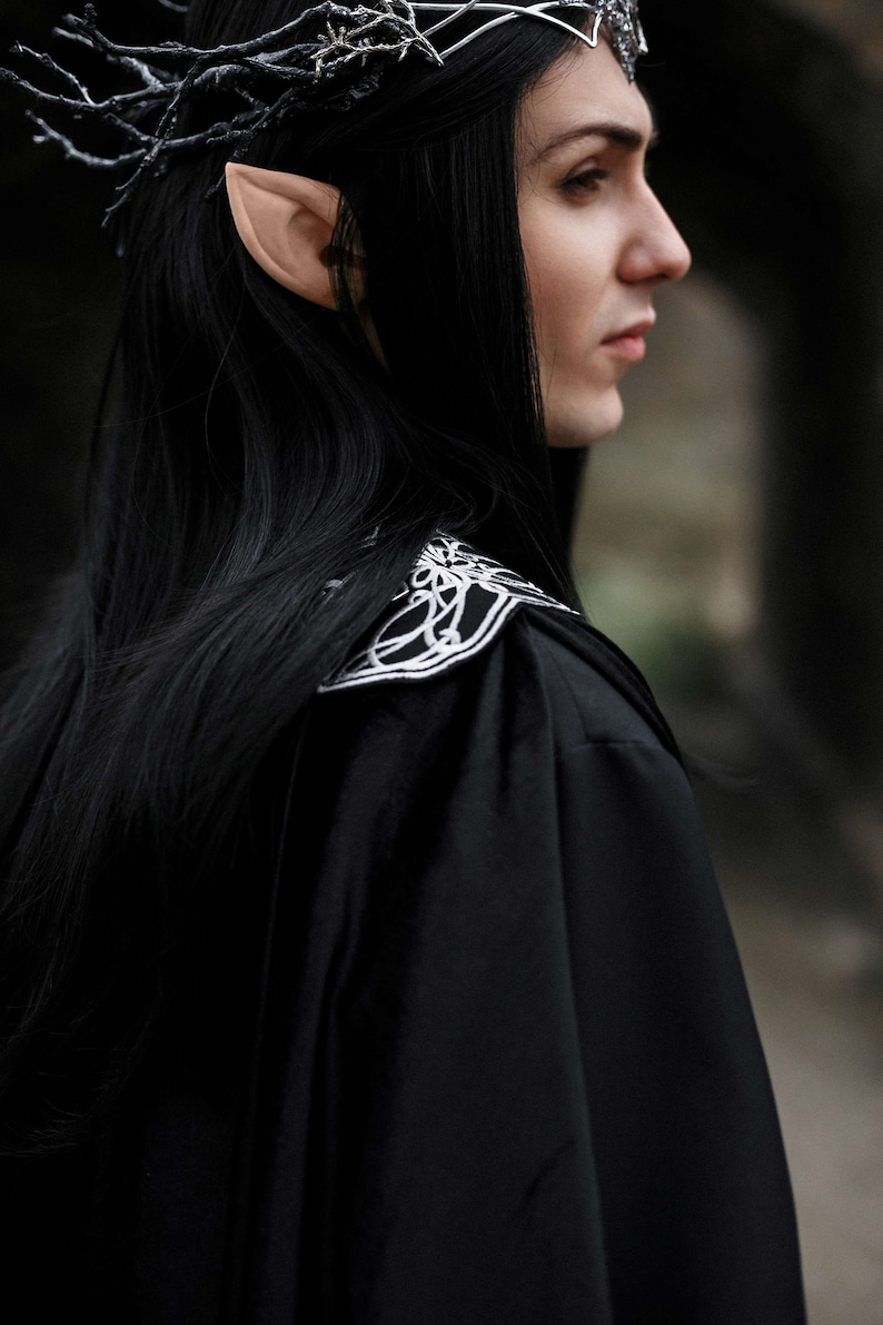 Fantasy Costume Dark Elf Dark Lord Fantasy Etsy