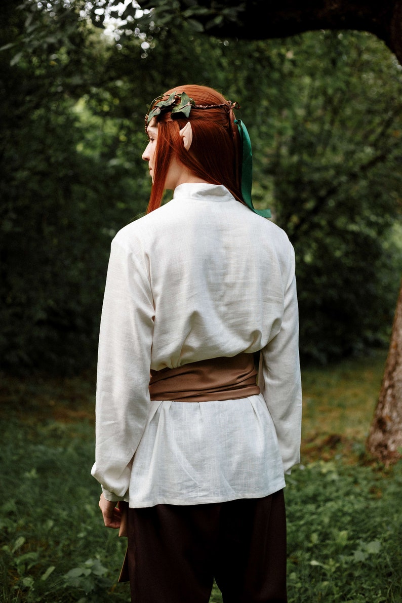 Fantasy Shirt the Elven Ivy. Male Elf Costume. - Etsy