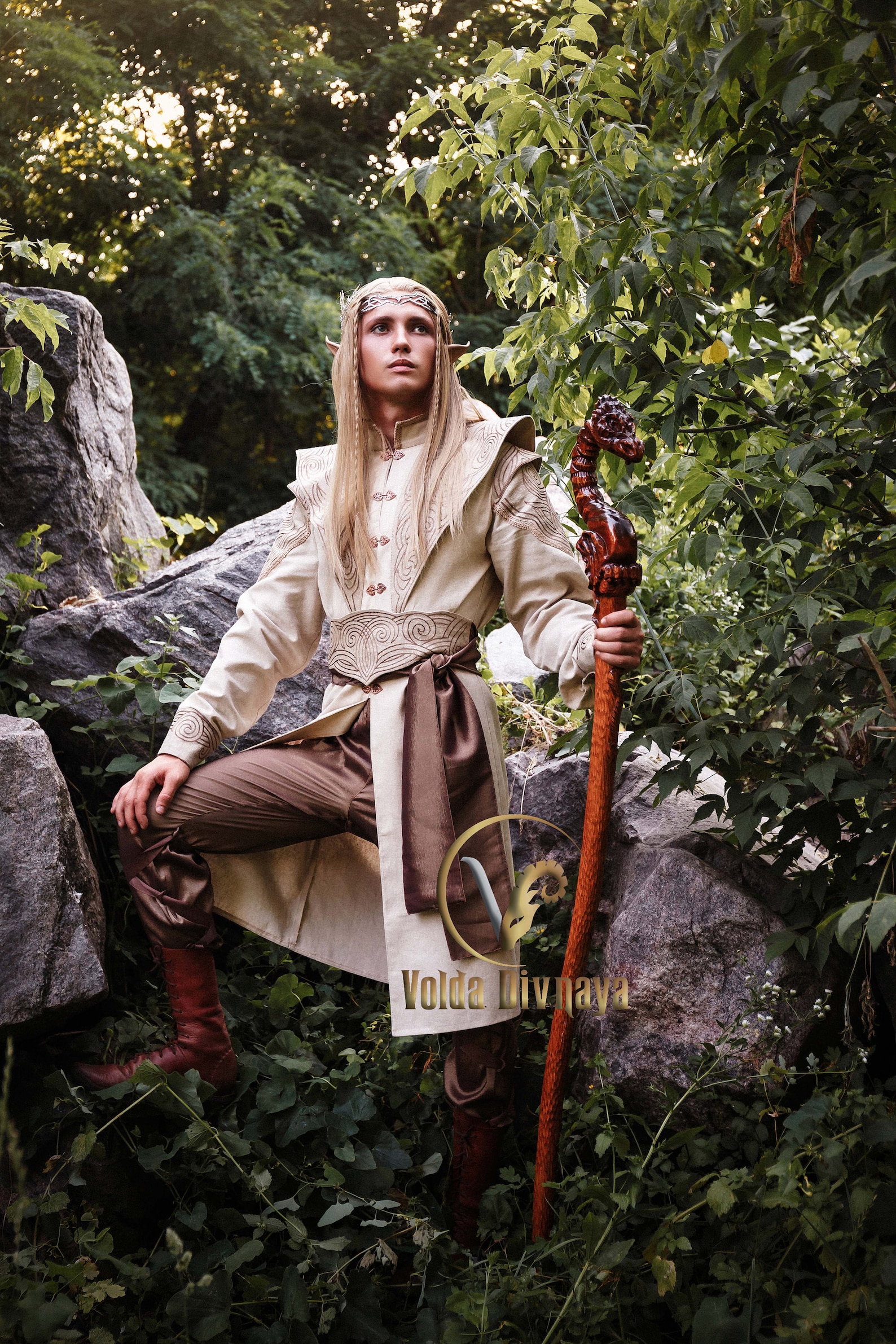 Fantasy Elven Costume "king of the Woodland Realm". Fantasy LARP ...