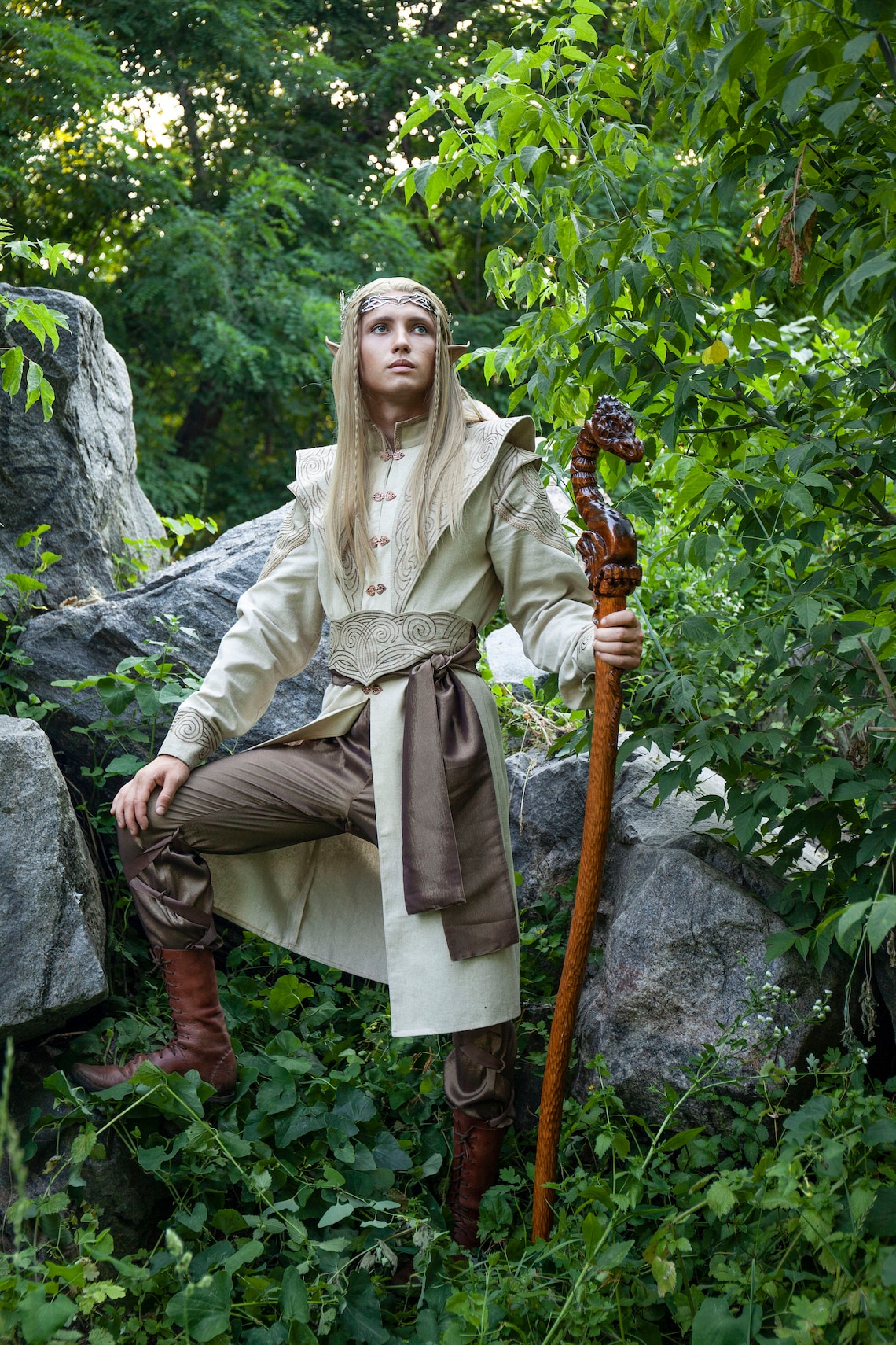 Traje El elfo rey Oropher. Disfraz de boda de elfos de | Etsy