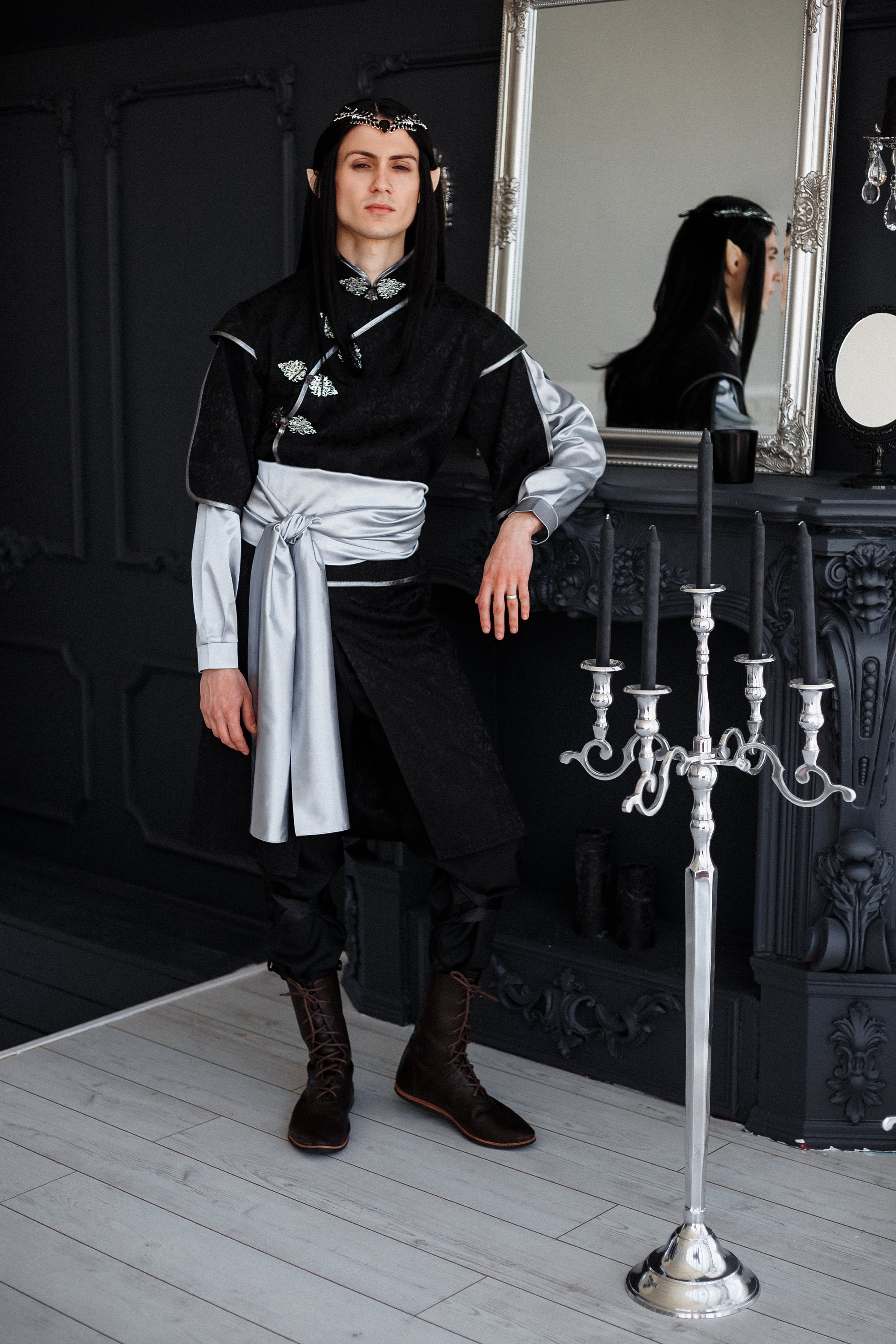 Costume "clans of Elves of the Twilight" . Elven Lord Fantasy Costume ...