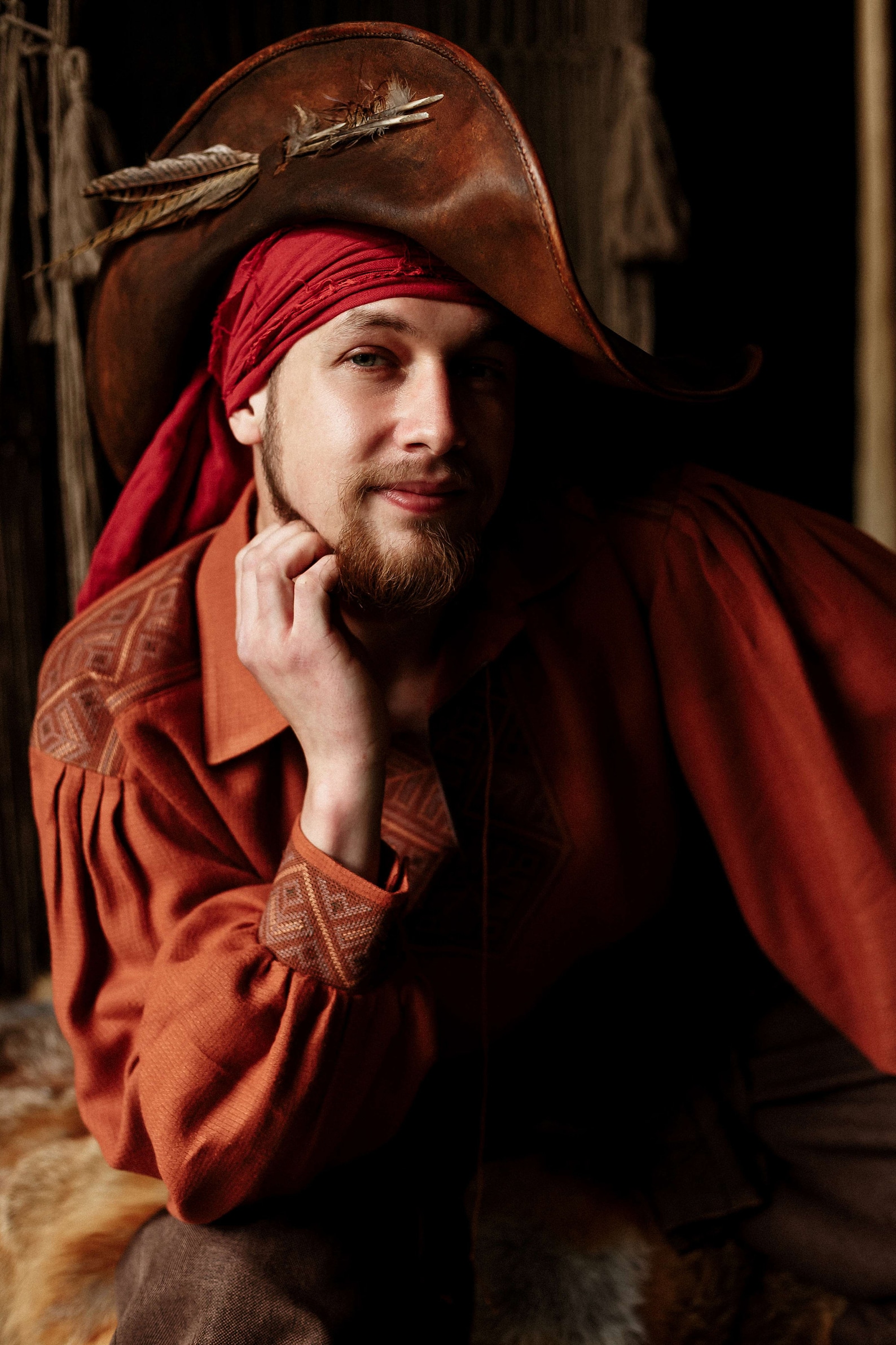 Pirate Fantasy Shirt jack Rackham. Men Renaissance - Etsy