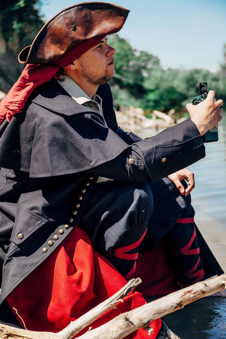 Highwayman Coat. Brotherhood Coat. Pirate Frock Coat Costume - Etsy Canada