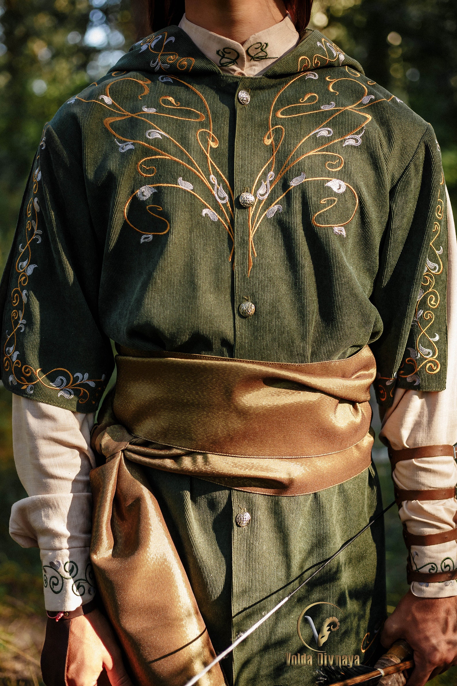 Fantasy Costume elven Archer . Renfaire Costume. Elven Tunic. LARPG ...