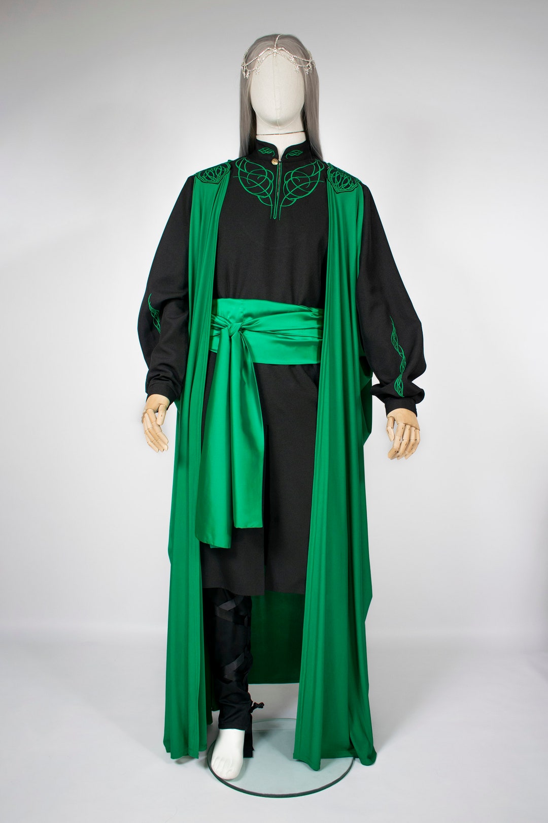 Fantasy Costume sage of Shadows Attire. Dark Lord Fantasy Costume. - Etsy