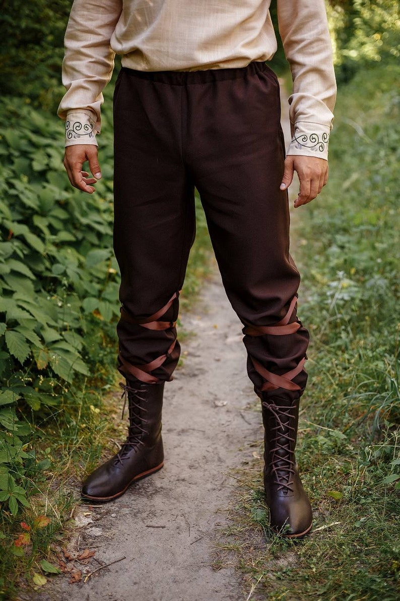 Pants for the Elven Costume. LARP Pants. Trousers for an Elven Outfit ...