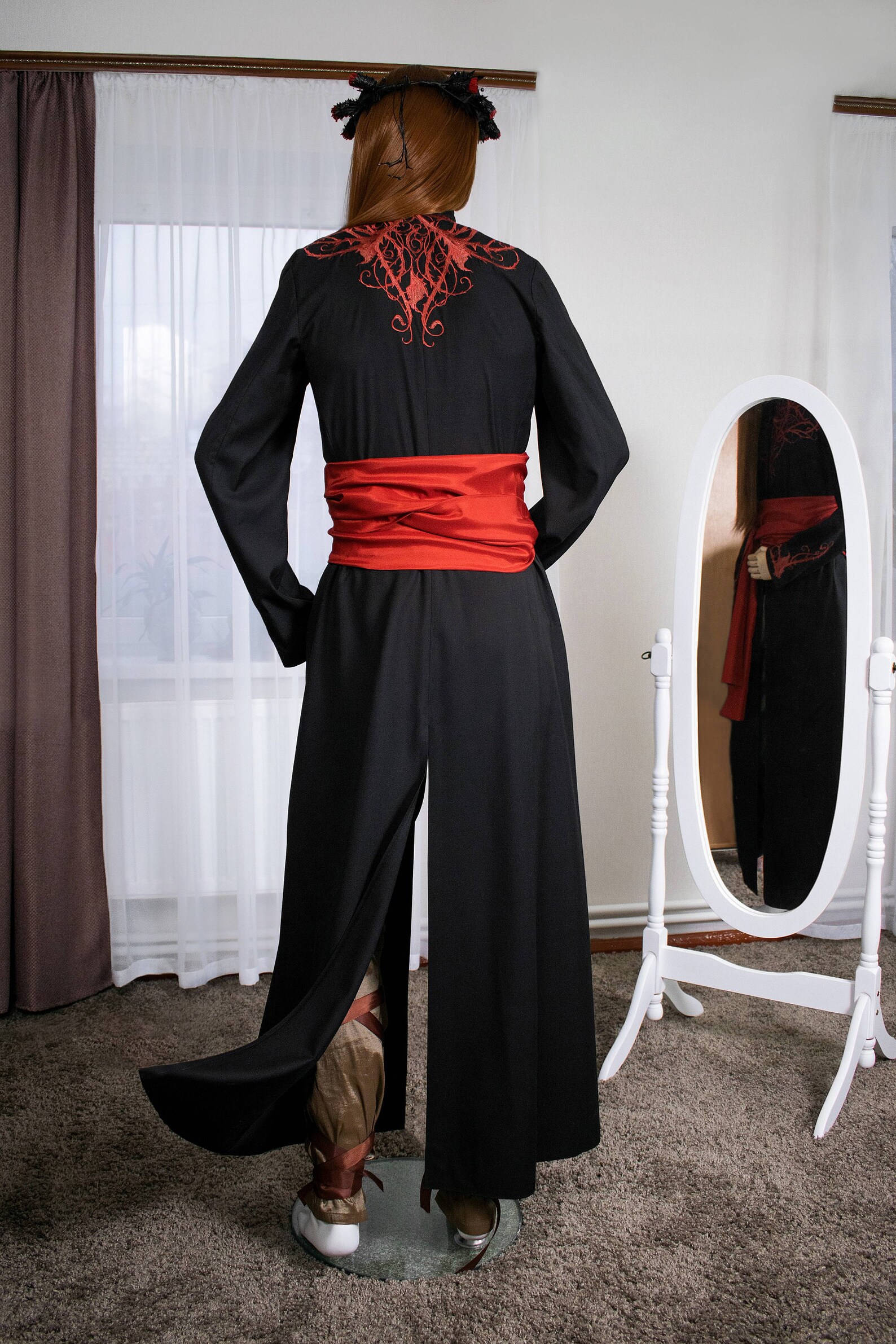 Regal Attire of Lord Blackthorn. Renfaire LARP Costume. Elven Lord ...