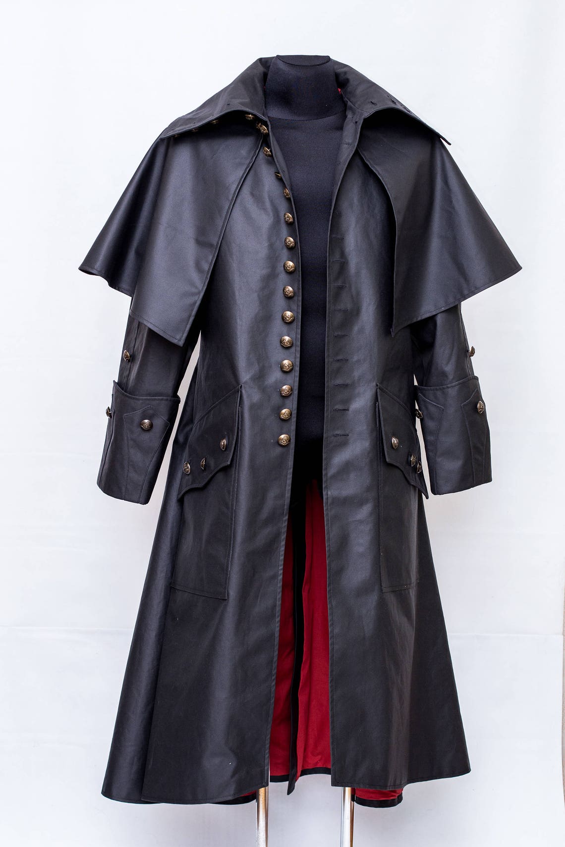 Highwayman coat. Brotherhood Coat. Brotherhood of the Wolf. | Etsy