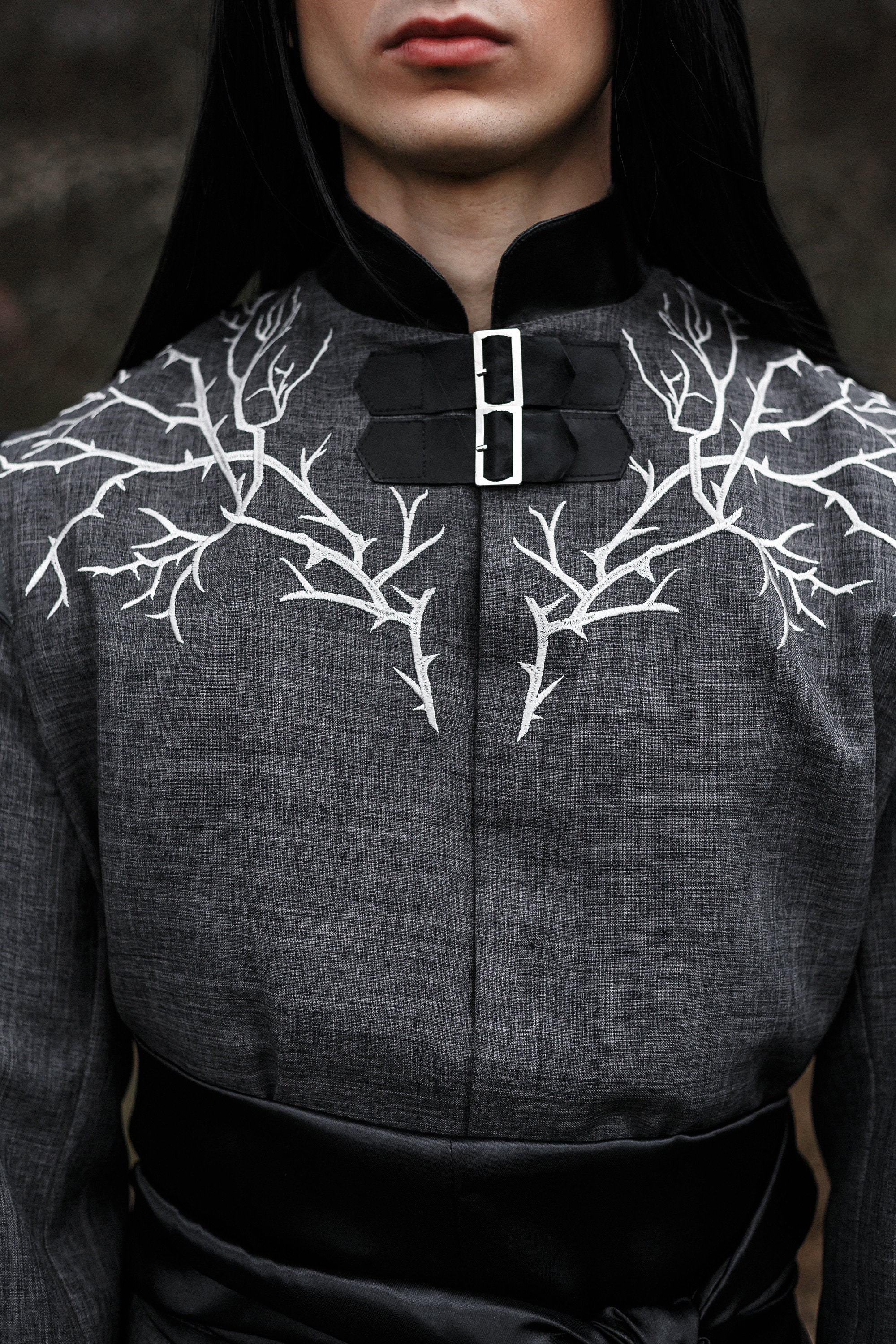Enchanted Forest Gown of the Elven King Oakheart Darkbranch. Fantasy ...