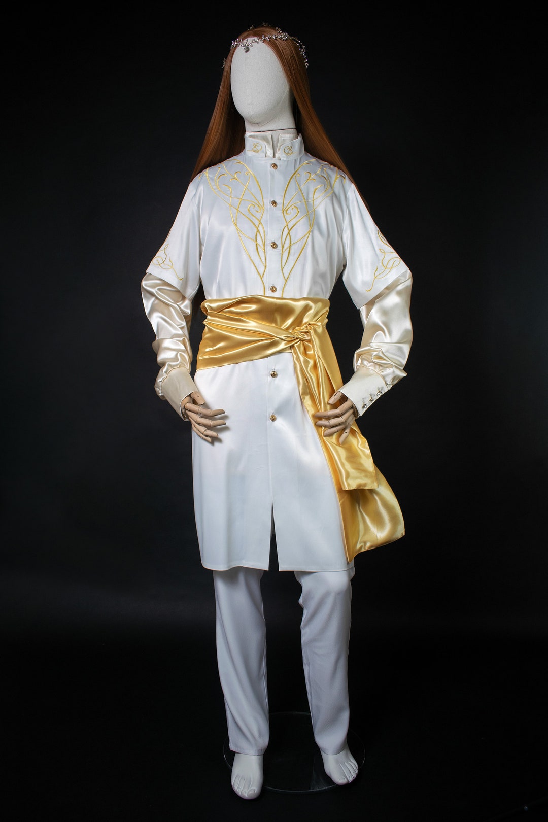 Enchanted Elven Wedding Costume for Men. Ideal for Fantasy LARP Events ...