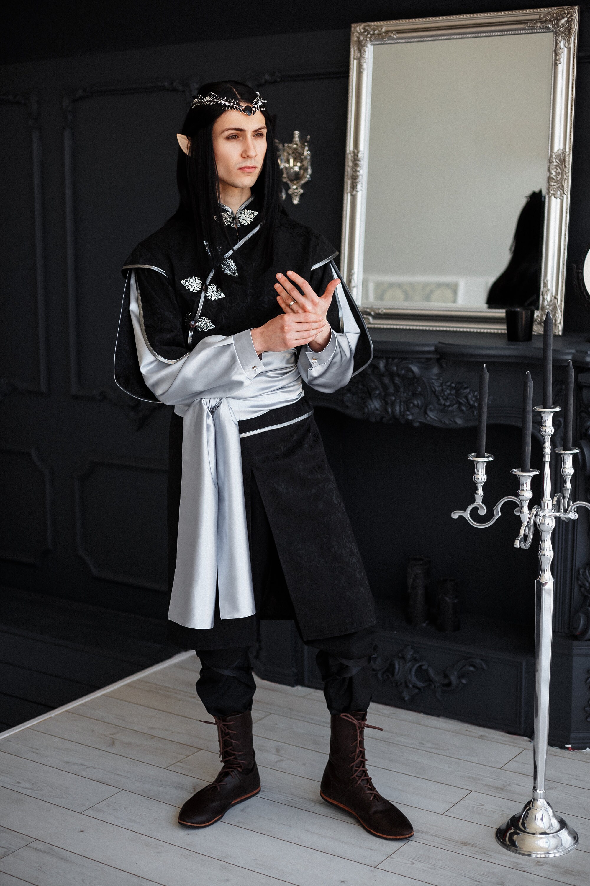 Costume "clans of Elves of the Twilight" . Elven Lord Fantasy Costume ...