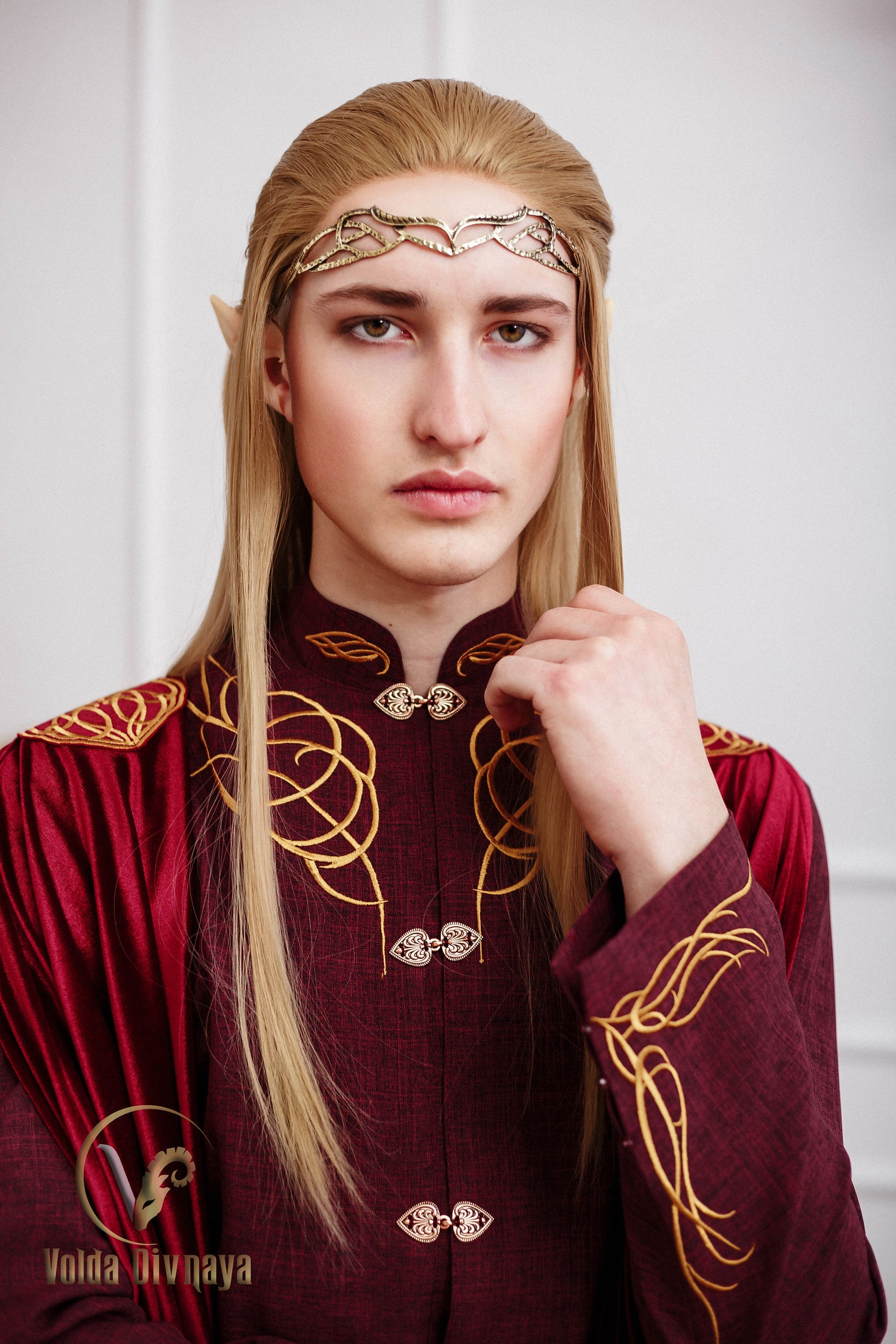 Fantasy Costume lord of the Valley. Elven Lord Fantasy Costume. LARP ...