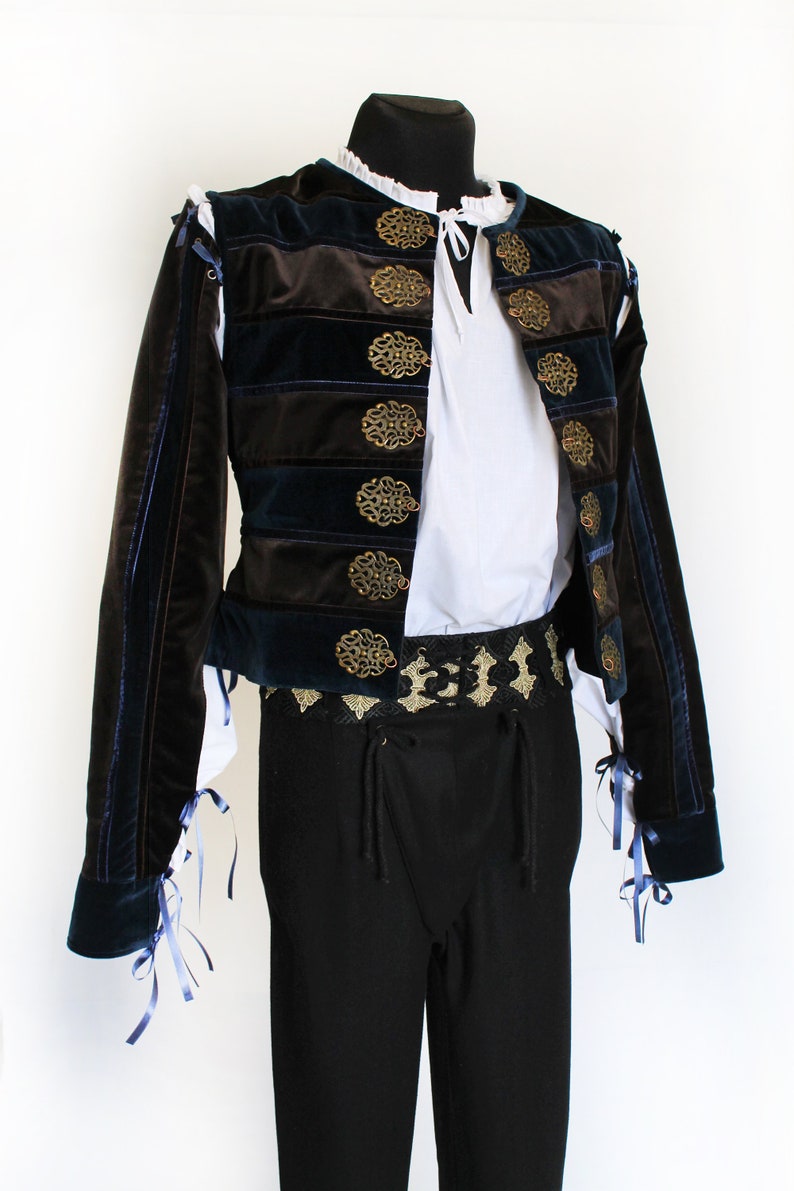 Italian Renaissance Mens Costume Xv Century Cesare Borgia Etsy