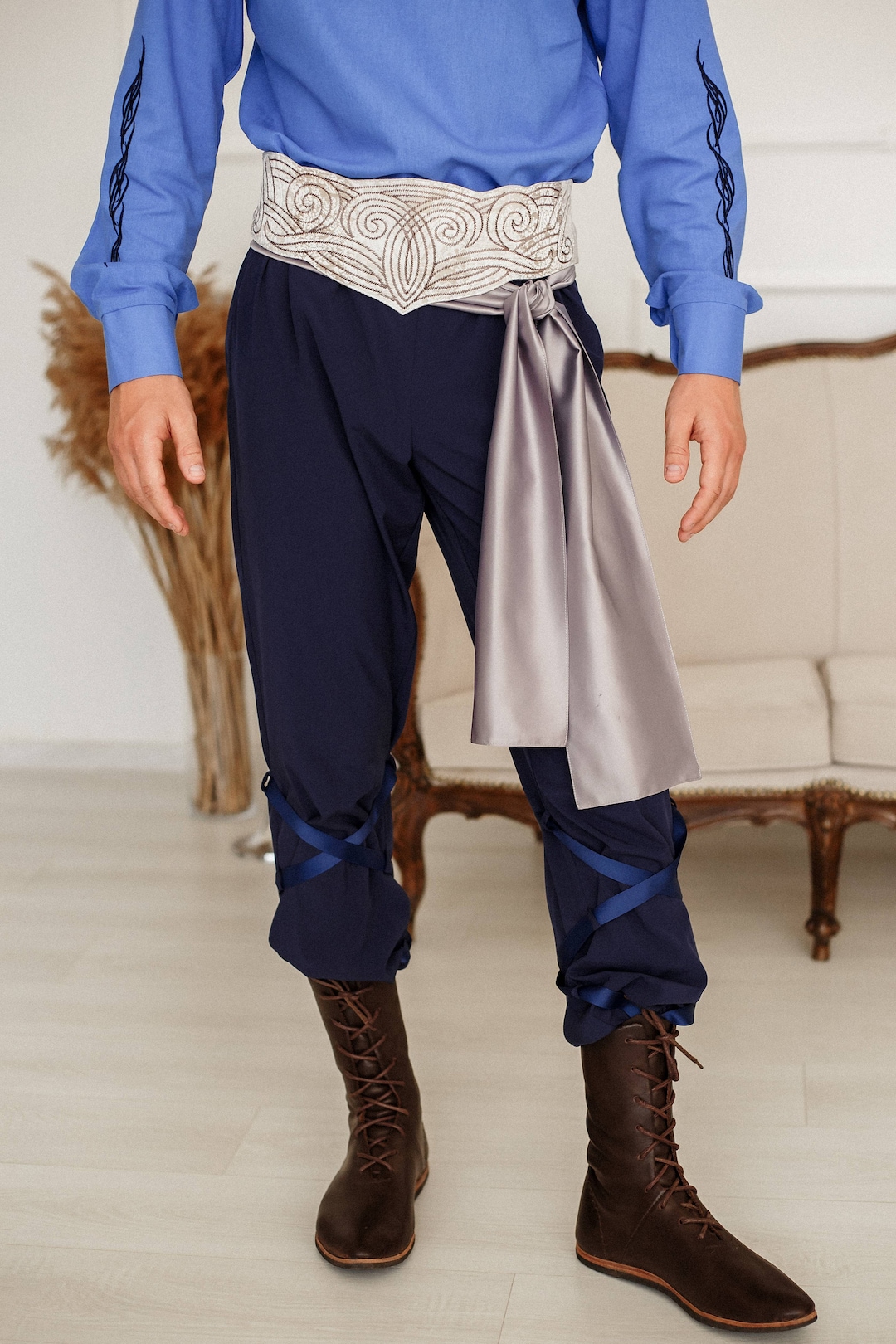 Pants for the Elven Costume. LARP Pants. Trousers for an Elven Outfit ...