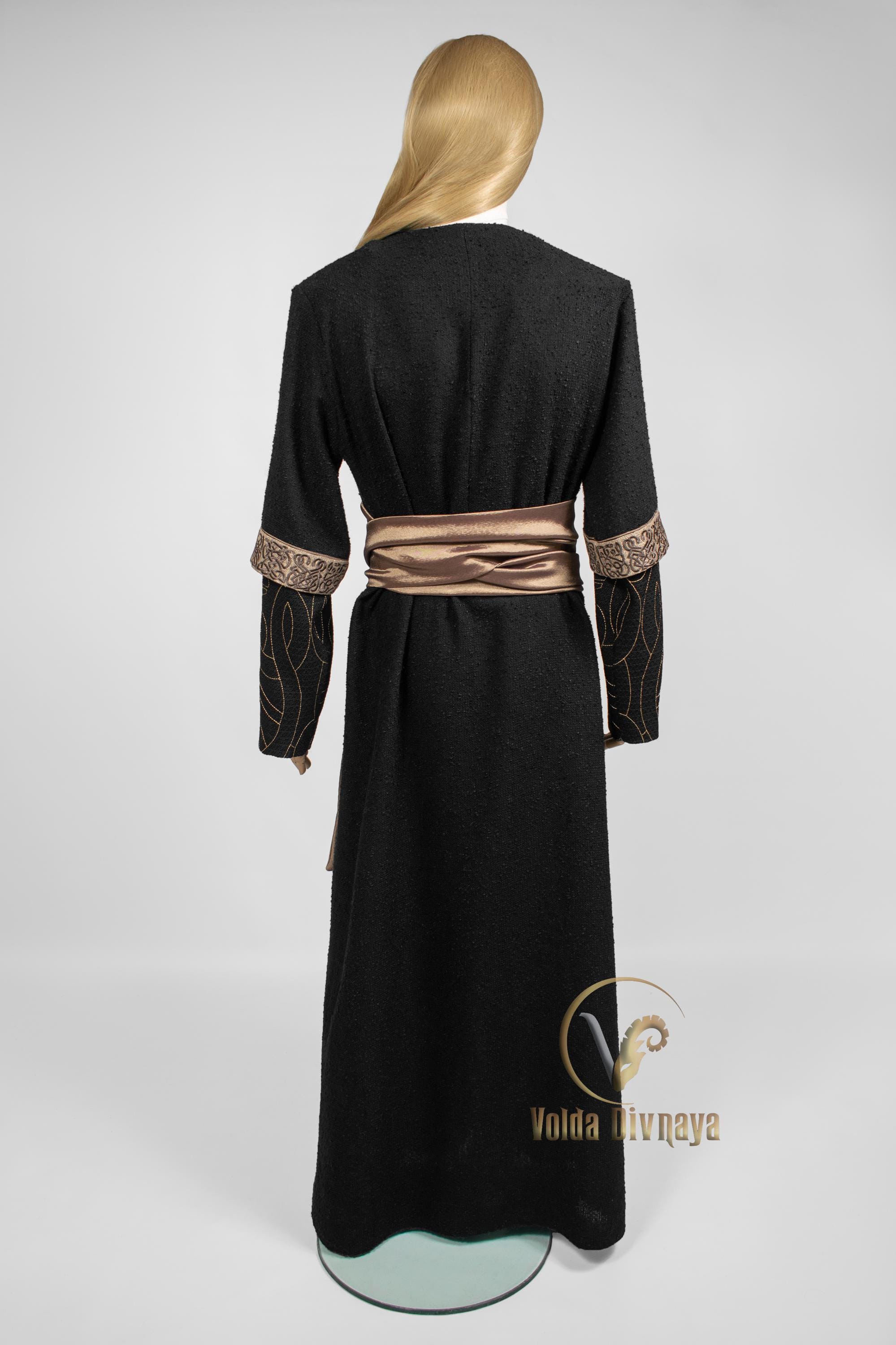 Fallen Lord Costume | Black Sorcerer Outfit | Dark Elf or Shadow King ...