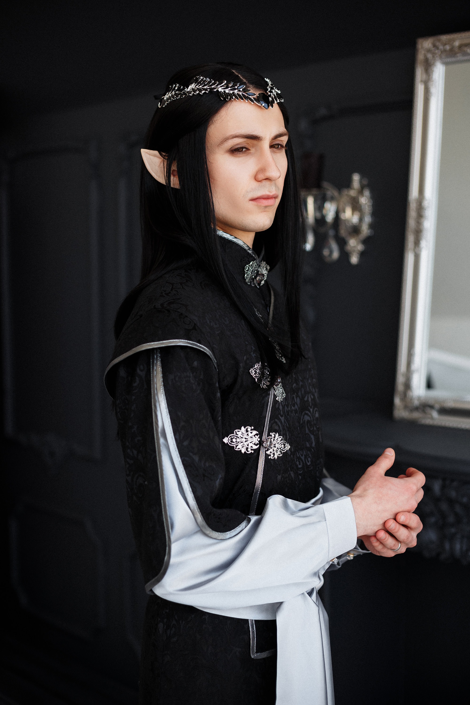 Costume "clans of Elves of the Twilight" . Elven Lord Fantasy Costume ...