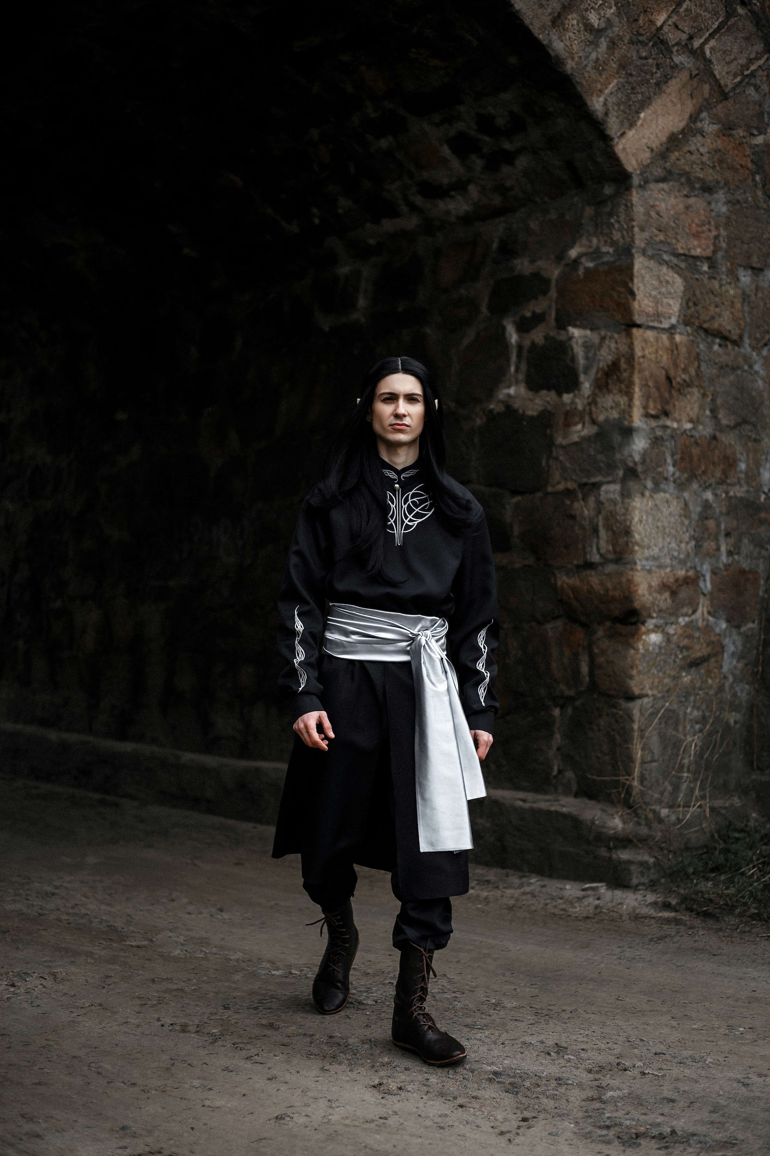 Fantasy Costume dark Elf . Dark Lord Fantasy Costume. Dark Fantasy ...