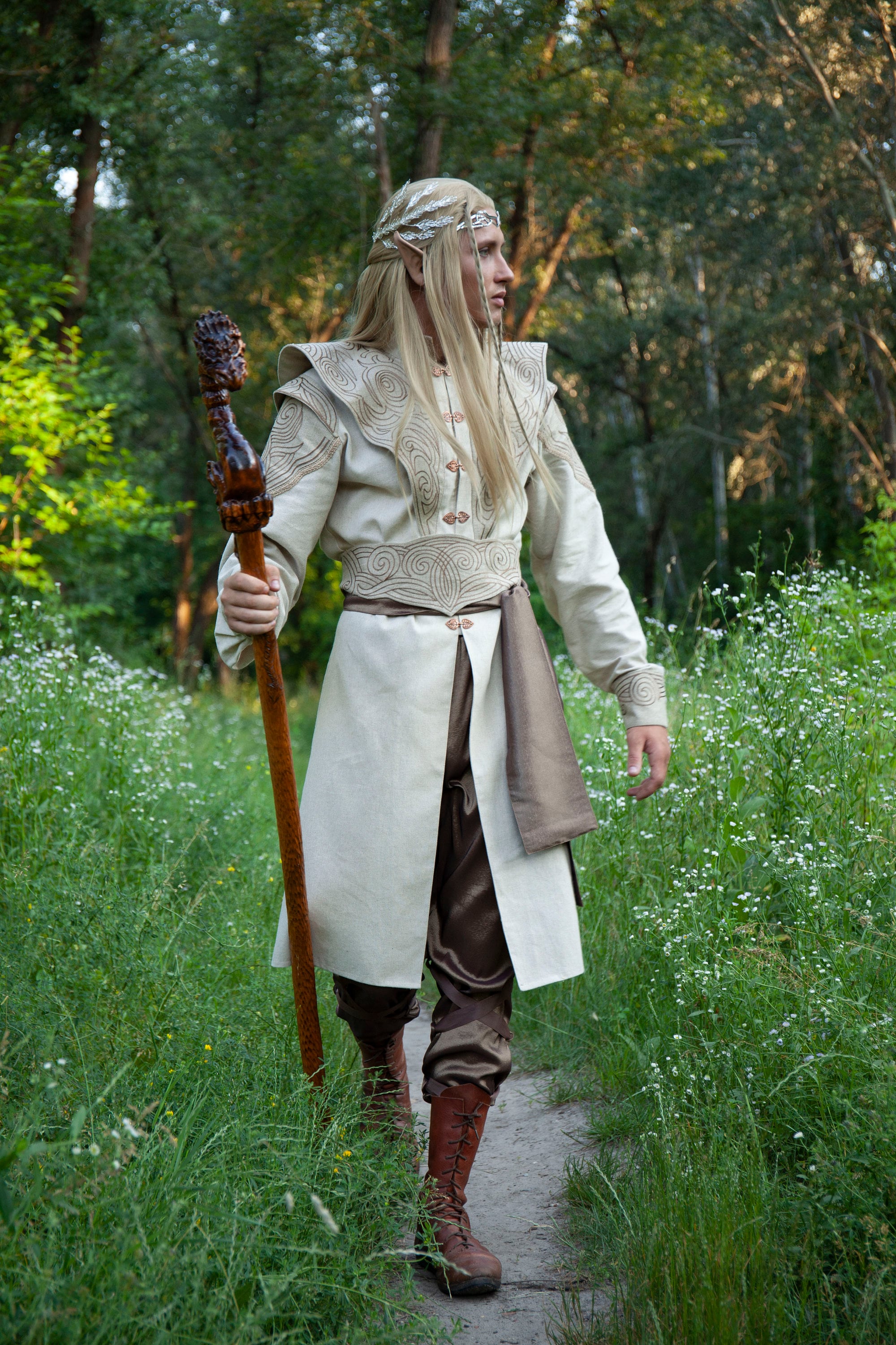 Traje El elfo rey Oropher. Disfraz de boda de elfos de | Etsy