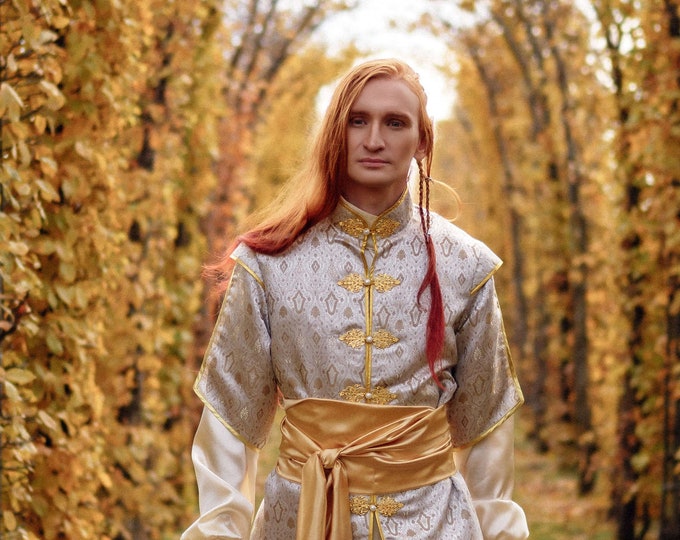 Fantasy Costume. Elven Wedding Dress for Men and Women. Elven Cosplay ...