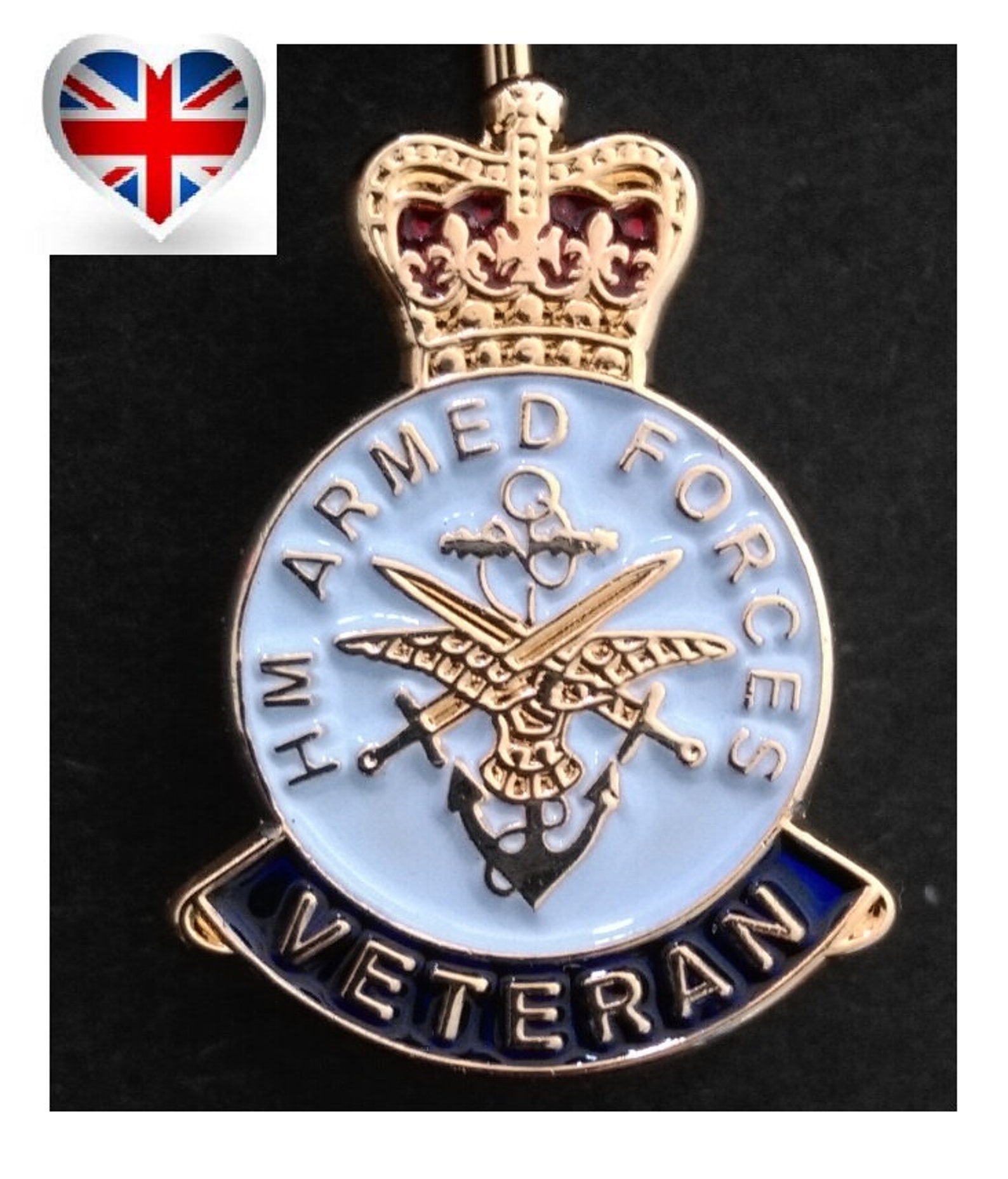 UK-P059 Limited Mini HM Armed Forces British Military Veteran | Etsy