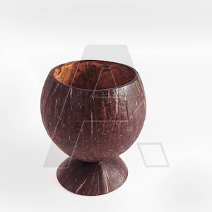 Natural Coconut Shell Cups - Etsy