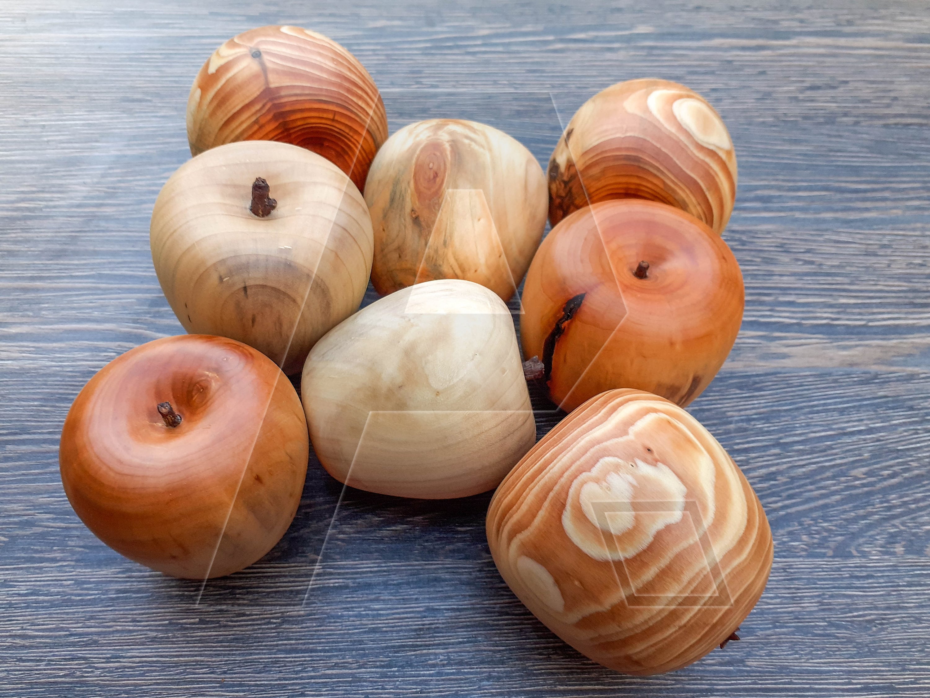 Wooden Fruit - Etsy