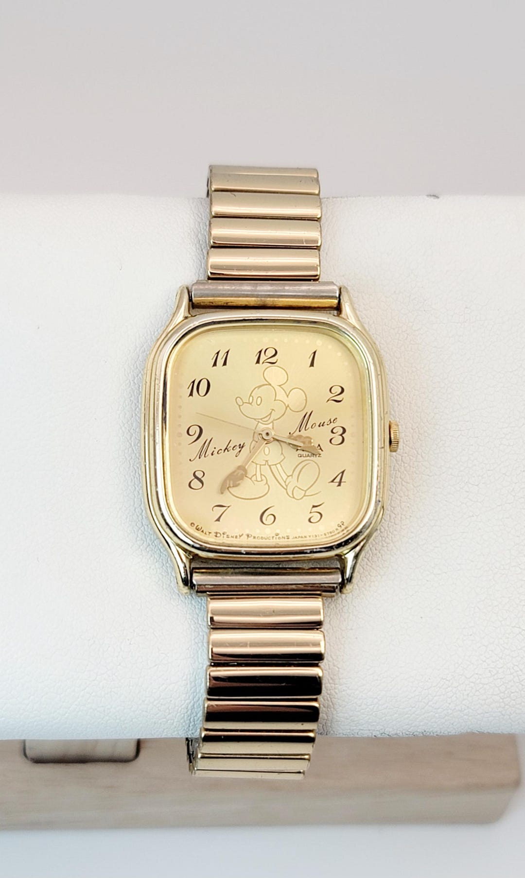 Vintage Seiko Alba Mickey Mouse Tank Watch Y131-5400 – 1980s Walt ...
