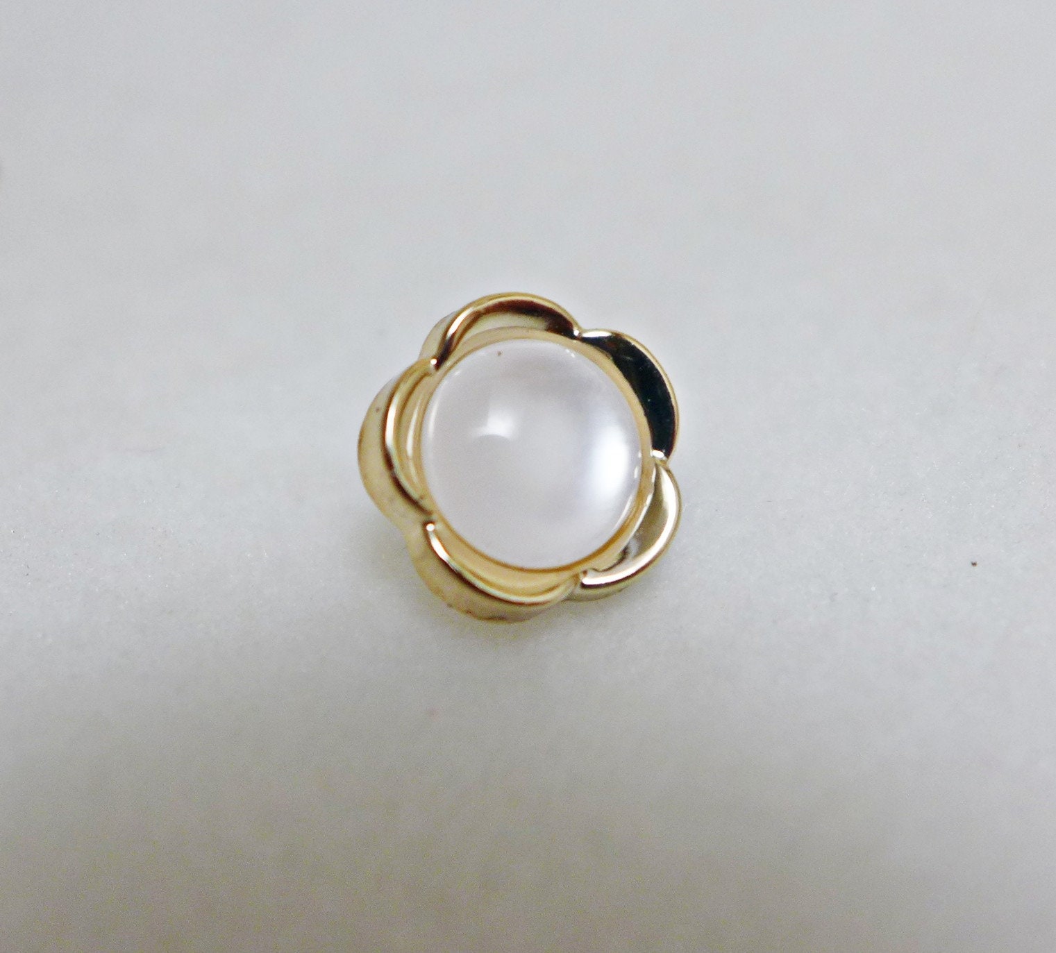 Knitting Craft Supplies & Tools Materials gold rim shank 12mm 12 small ...