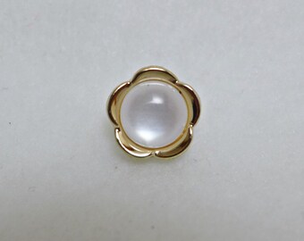 Knitting Craft Supplies & Tools Materials gold rim shank 12mm 12 small ...