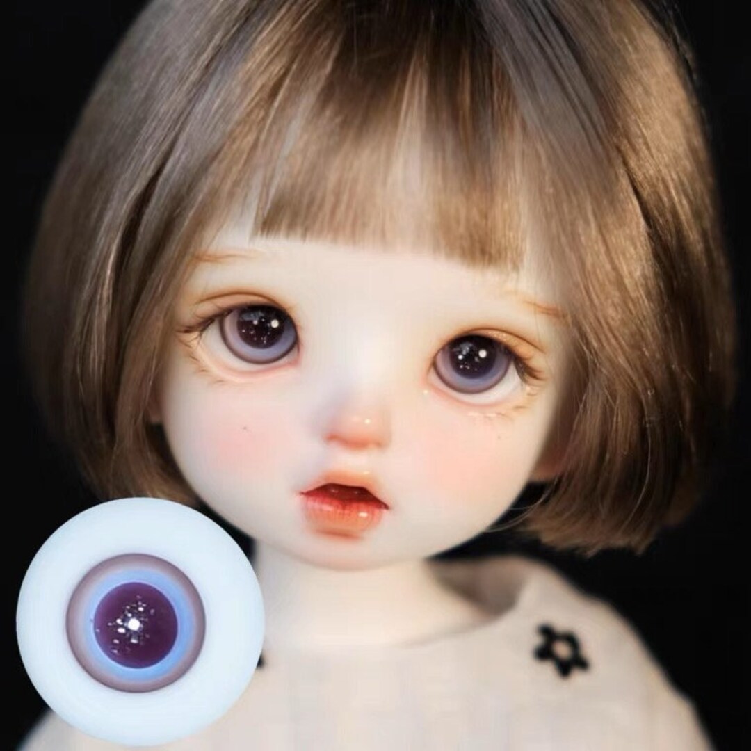 Handmade Eyes A Grand Pink Blue Purple Glitter Doll Eyes Craft Eyes ...