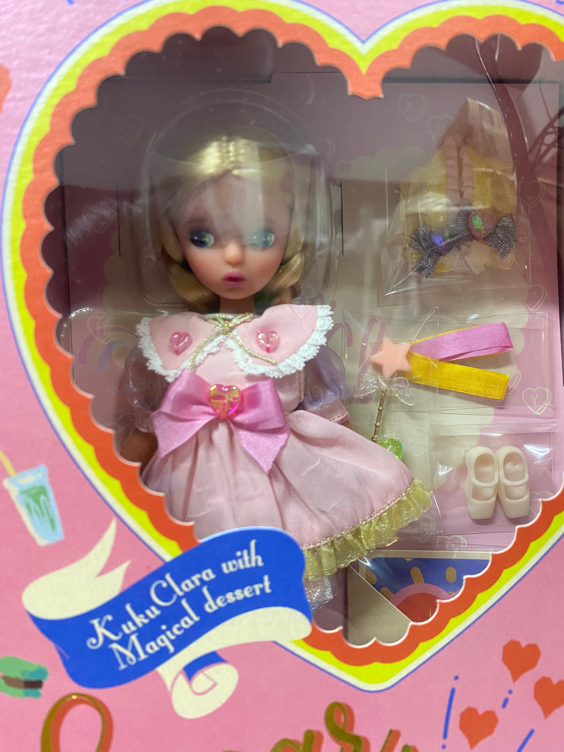Kukuclara Sugar Angel Set Choux Clara & Mont-blanc Clara Dress up Doll ...