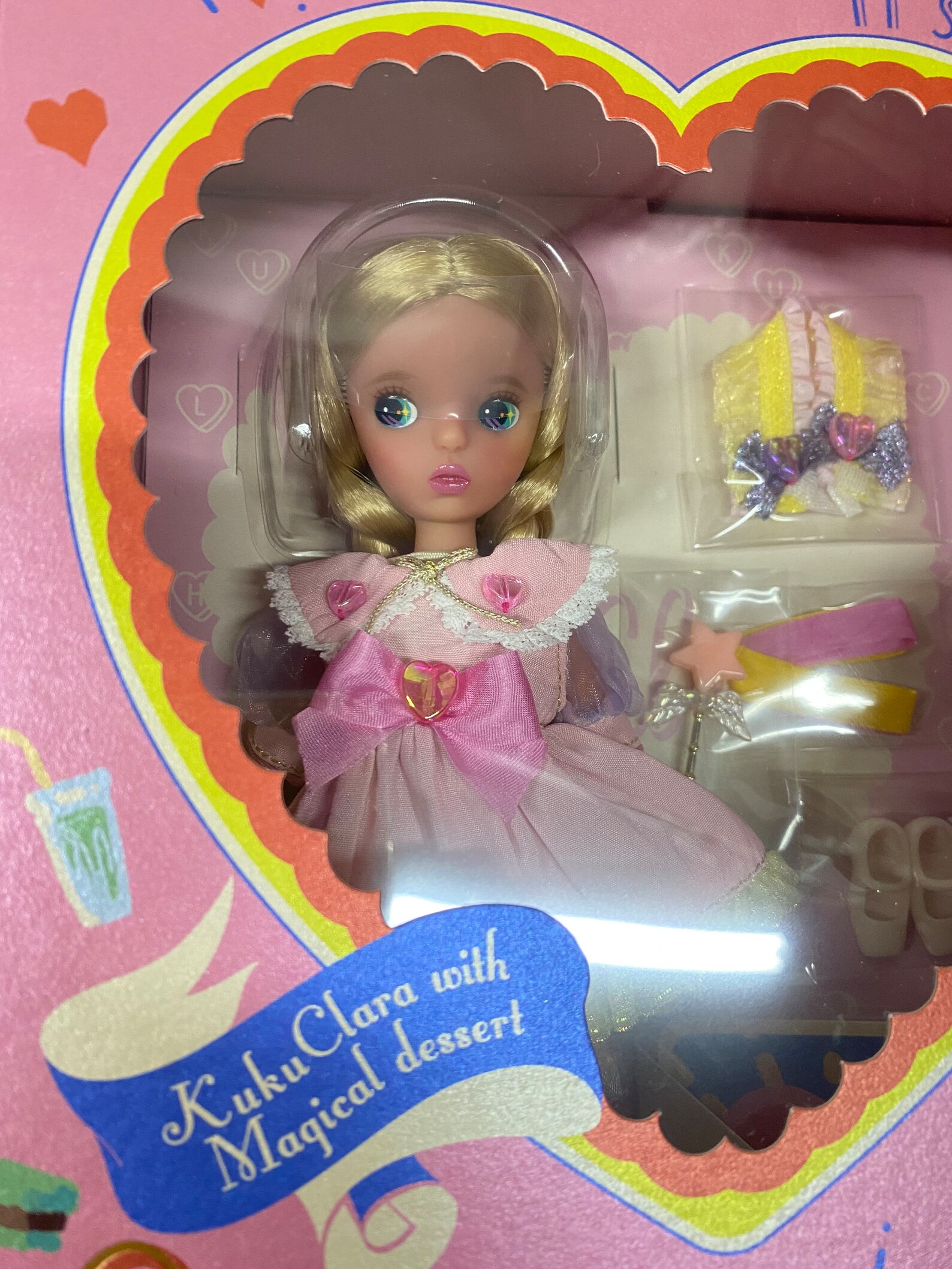 Kukuclara Sugar Angel Set Choux Clara & Mont-blanc Clara Dress up Doll ...