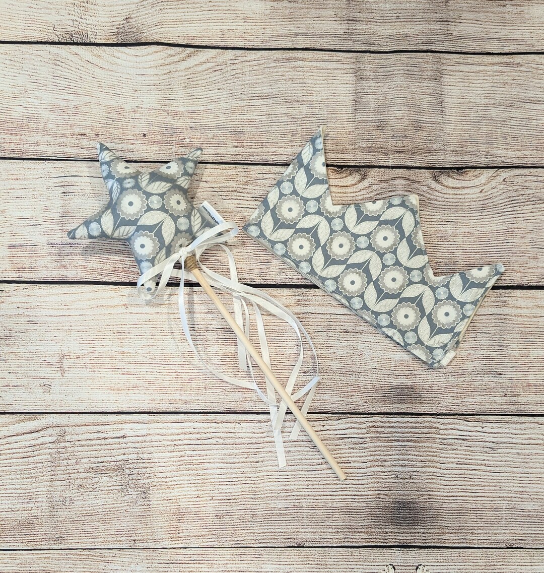 The Royal Princess - Magical Duo - Crown and Wand - Blue and Silver ...