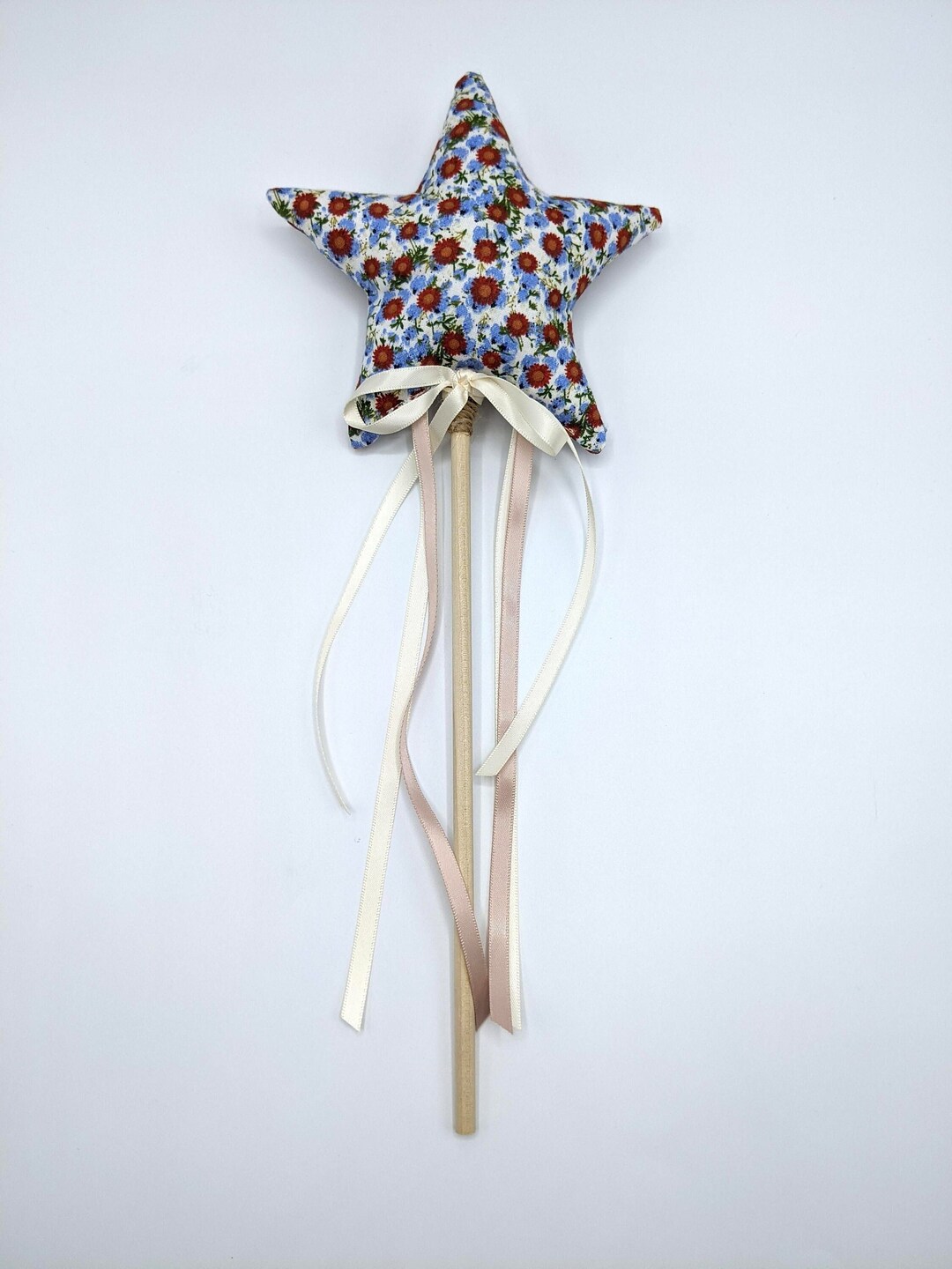 The Royal Princess - Star Wand ONLY - Blue and Red Floral (old Version ...