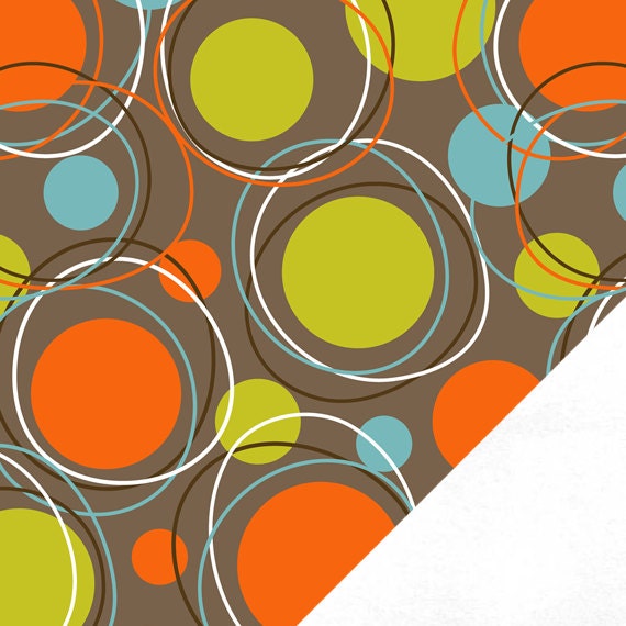 Crazy Dots on Ivory 85 X 52 Full Size No-sew - Etsy