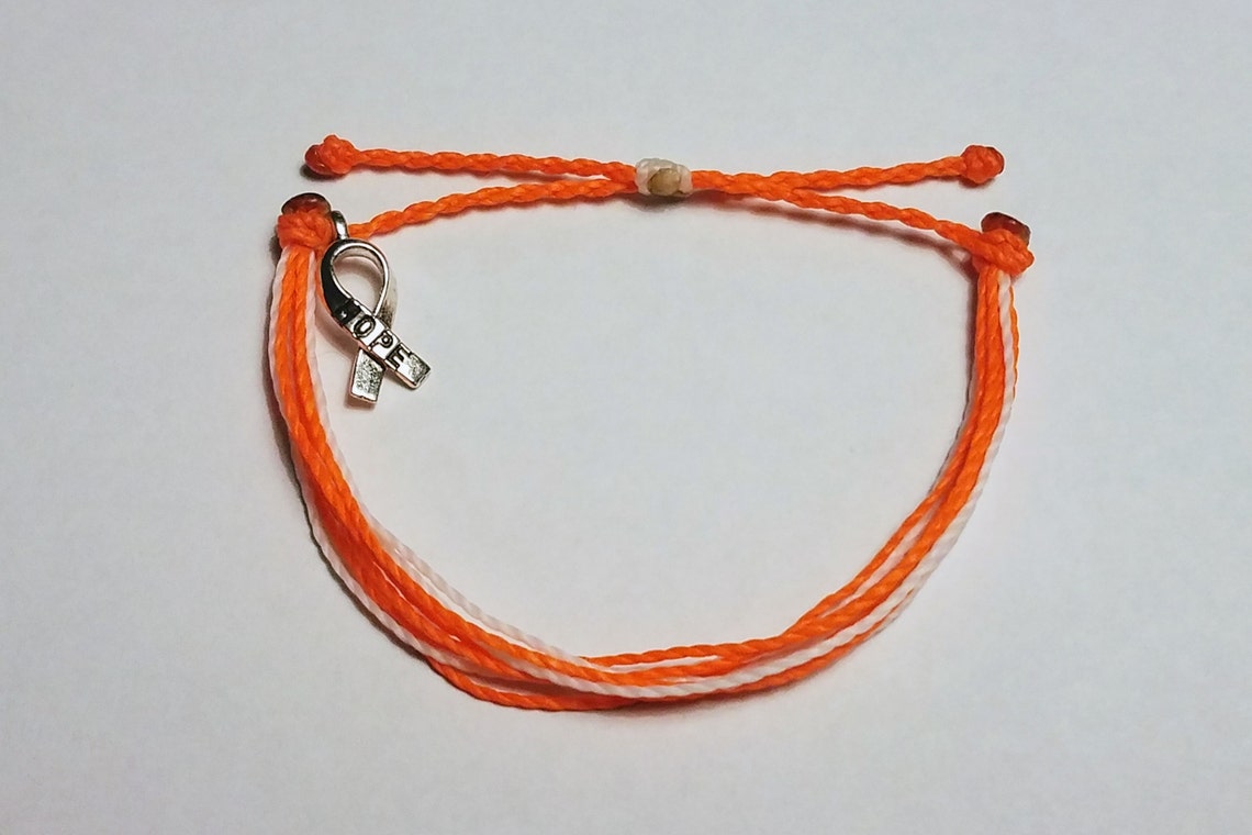 Multiple Sclerosis Awareness Bracelet- Ms Bracelet, Ms Awareness ...