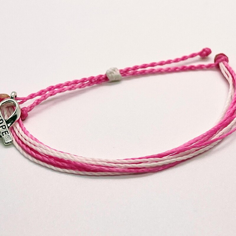 Mens Breast Cancer Bracelet - Etsy