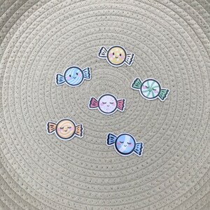 Candy Sticker Set - Etsy