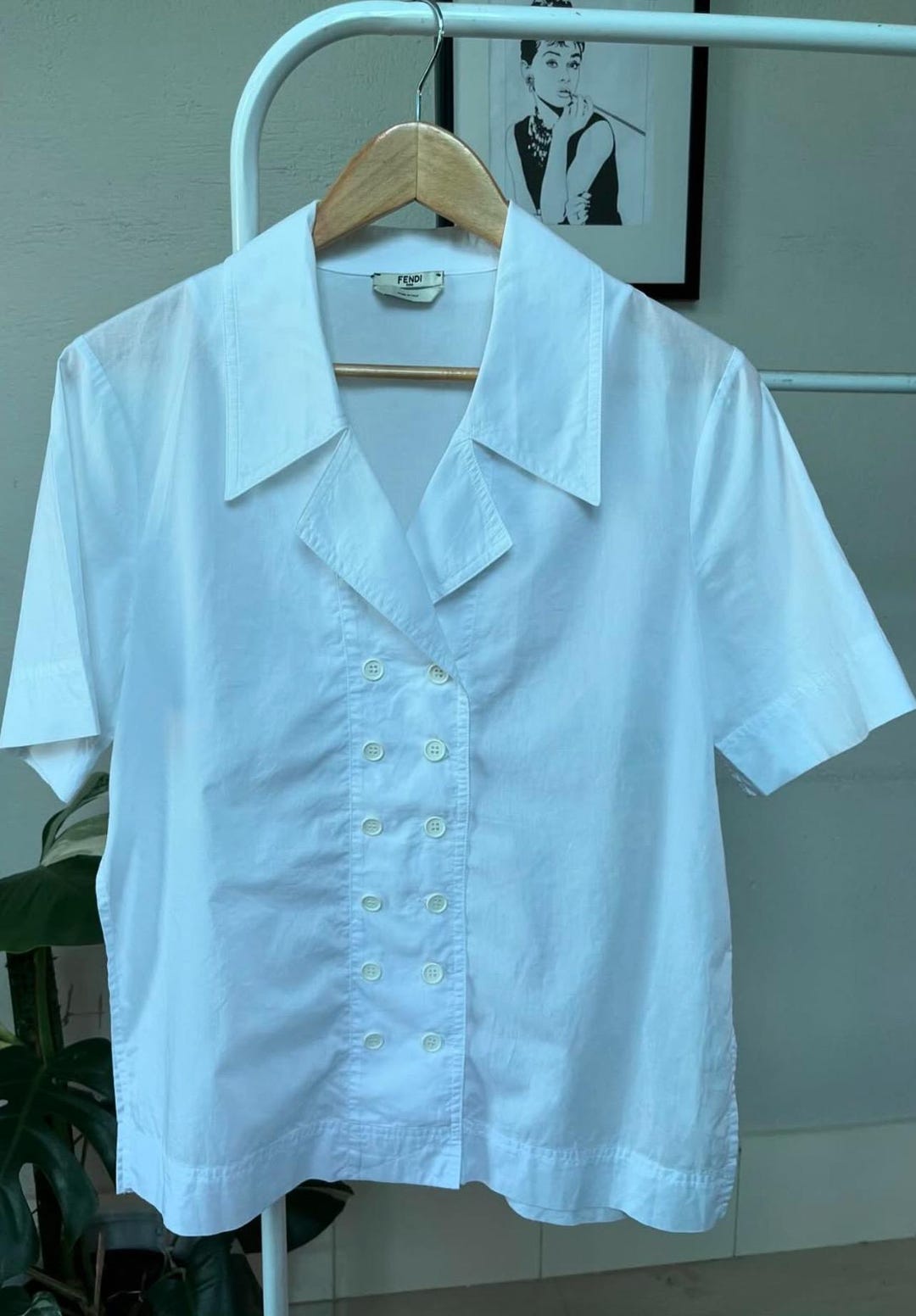 Fendi Double Row Button-up Shirt - Etsy