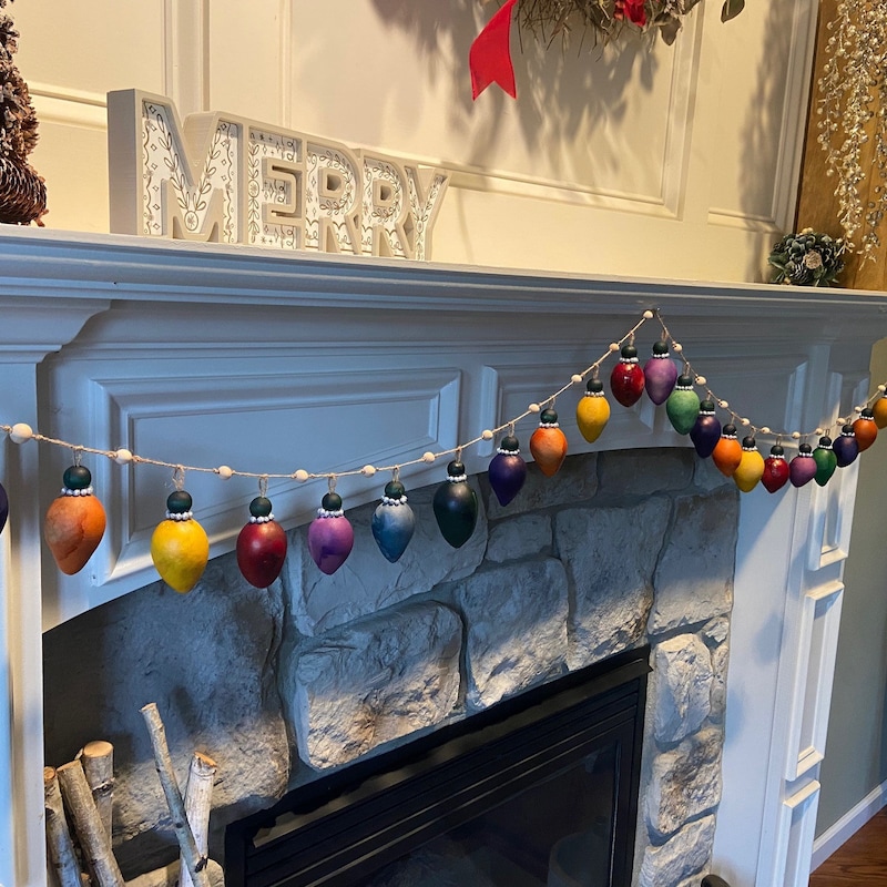 Light Bulb Garland - Etsy