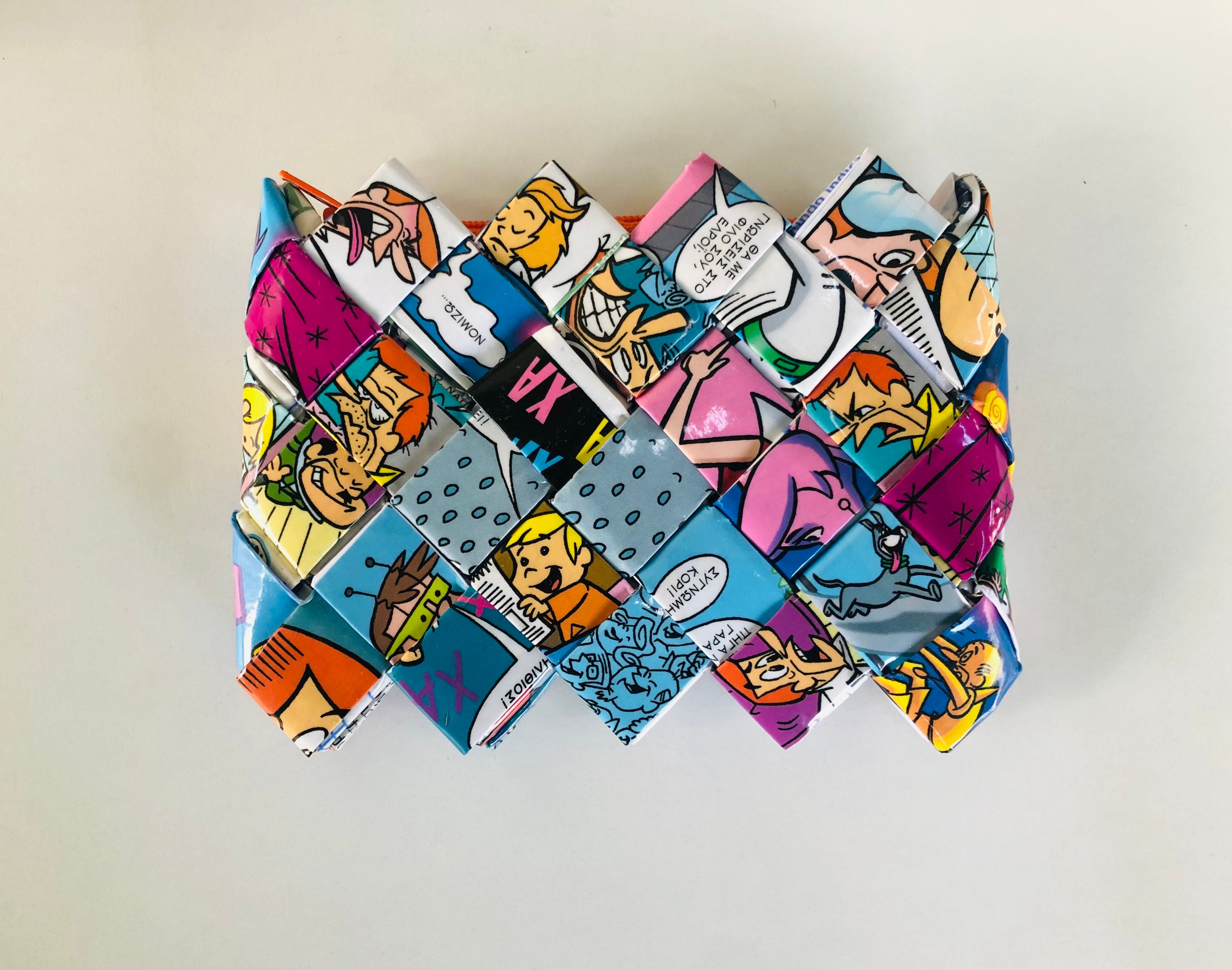 Recycled Comic Book Coin Purse, the Jetsons Wallet ,hanna-barbera Comic ...