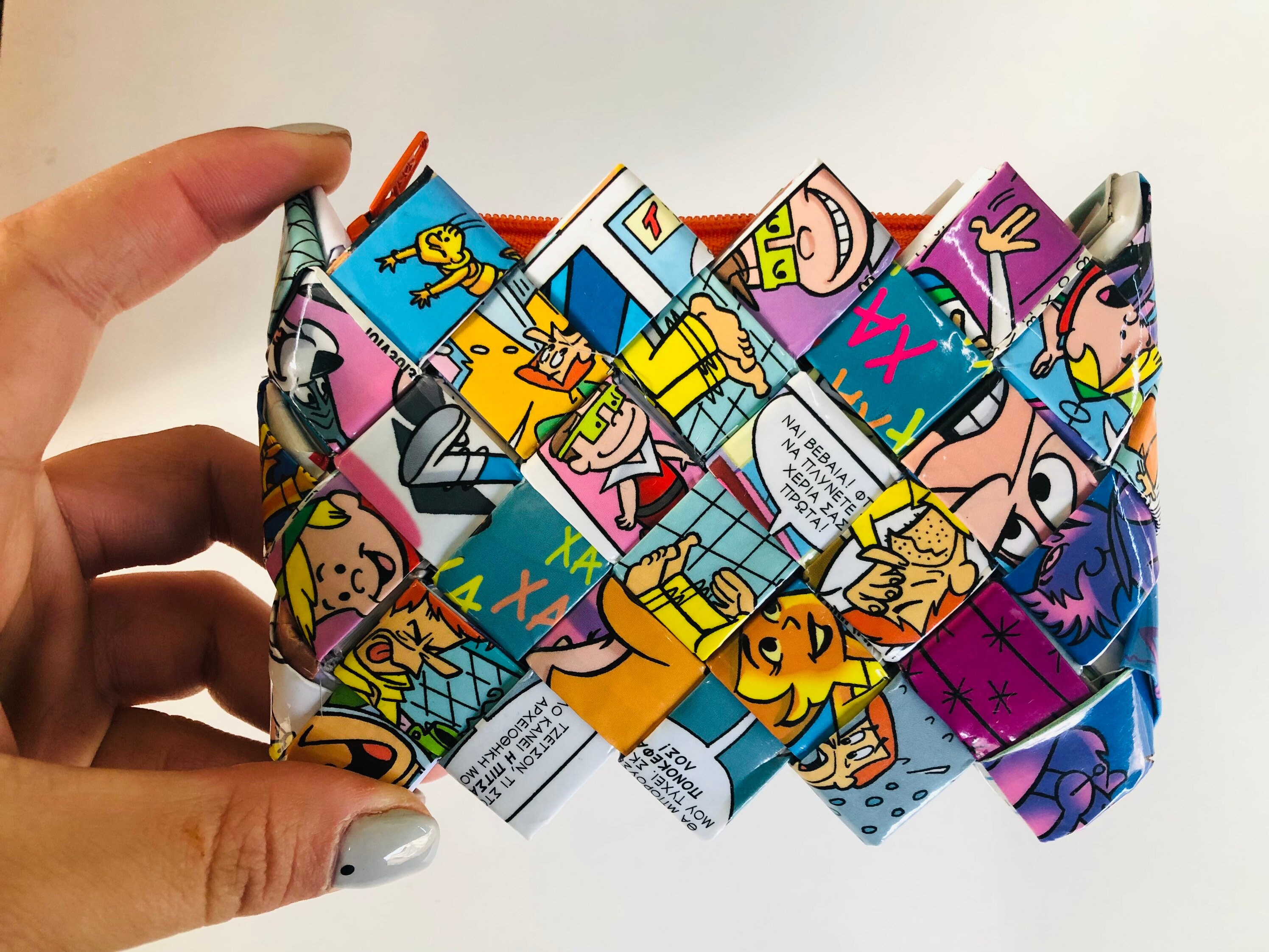Recycled Comic Book Coin Purse, the Jetsons Wallet ,hanna-barbera Comic ...