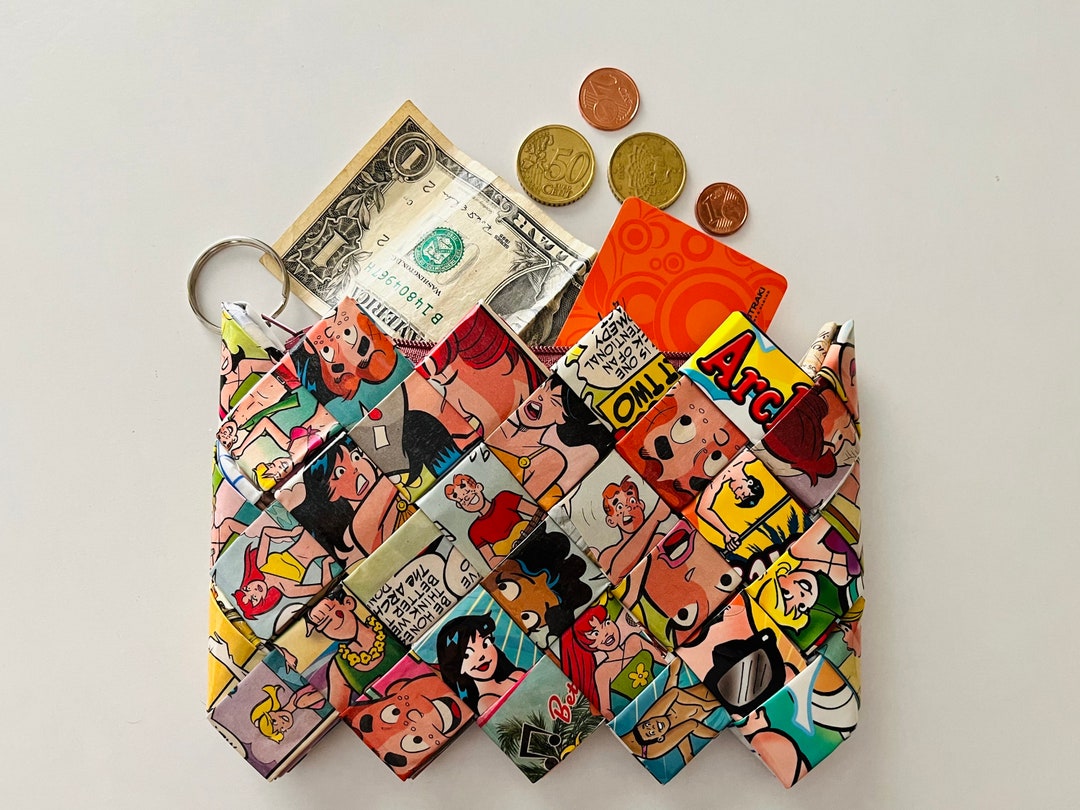 Recycled Archie Comic Wallet, Riverdale Characters Art, Eco Friendly ...