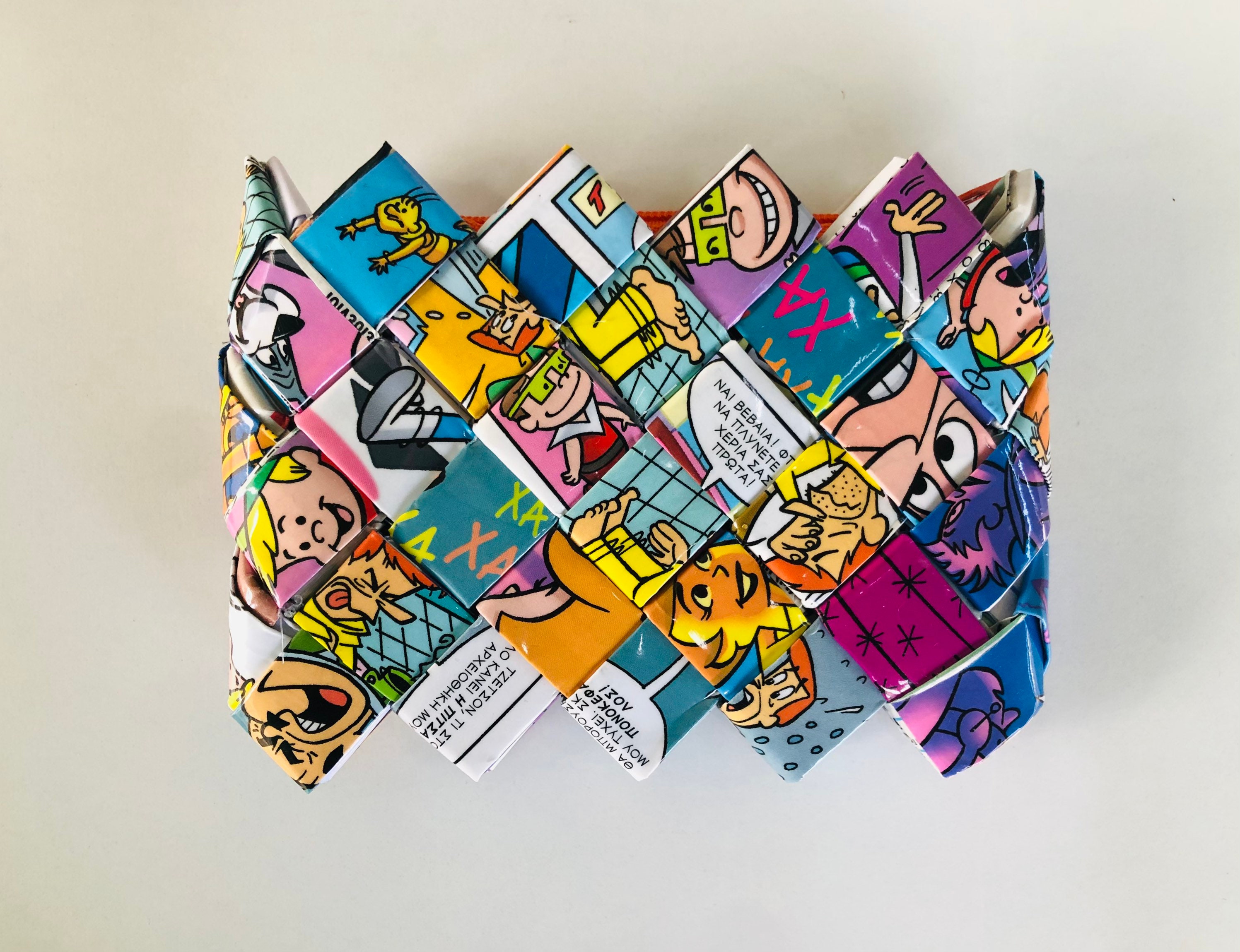 Recycled Comic Book Coin Purse, the Jetsons Wallet ,hanna-barbera Comic ...