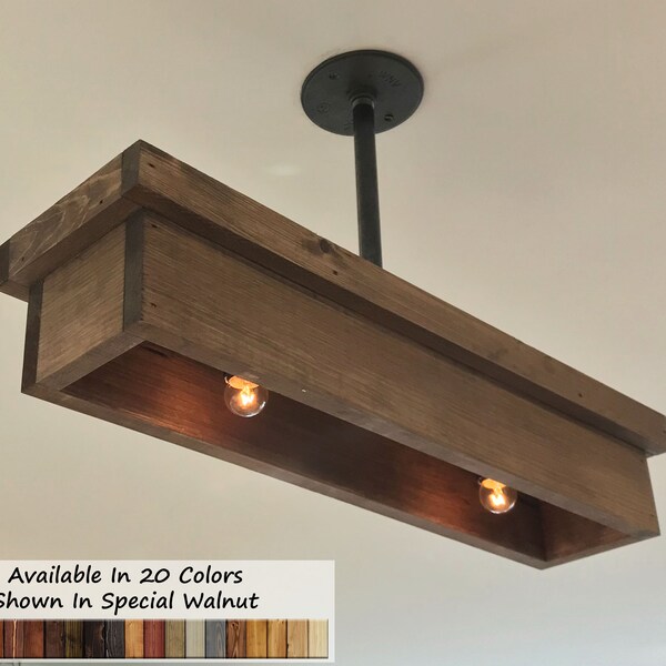 Rustic Island Lighting - Etsy