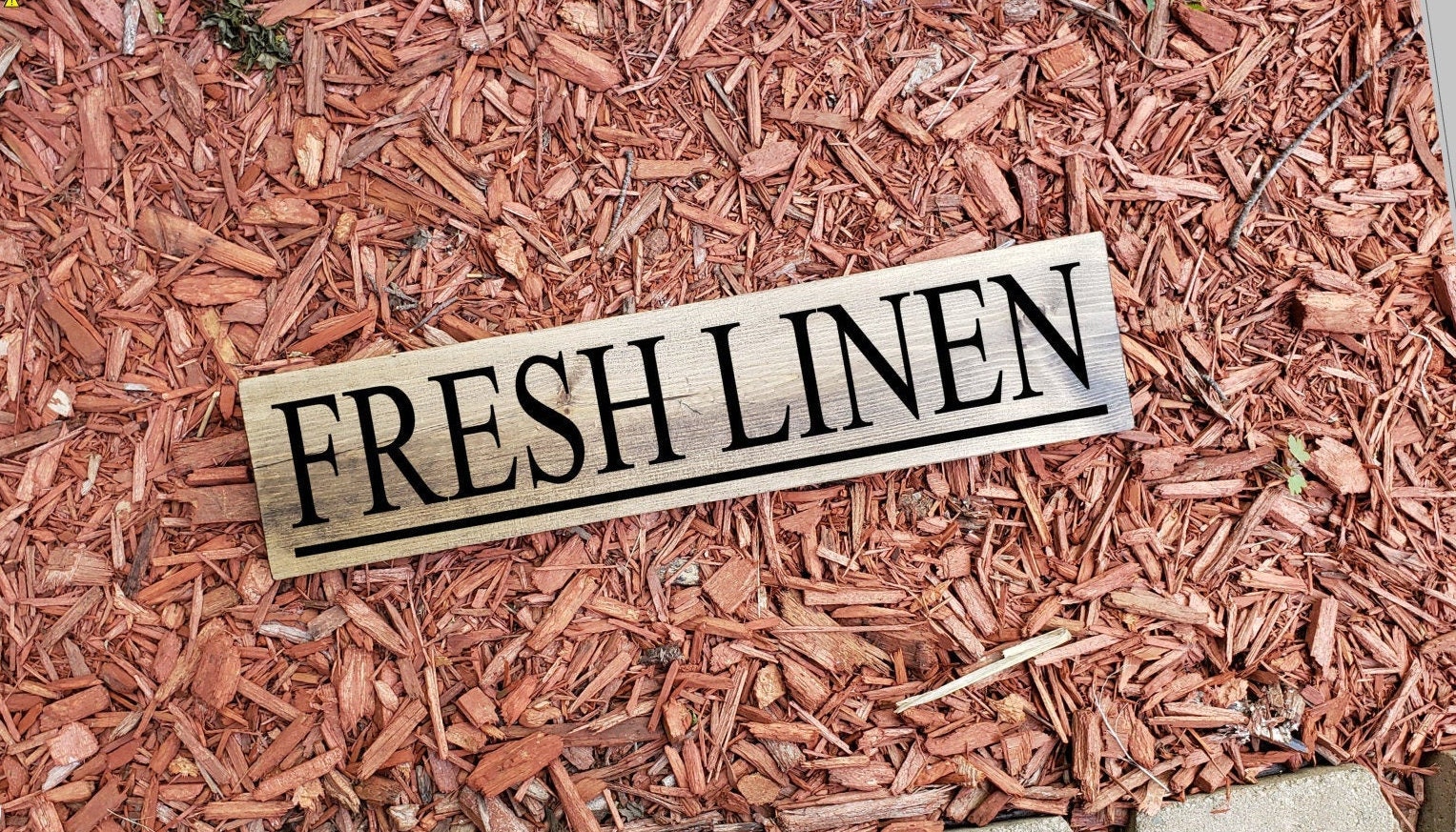 Laundry Room Sign Fresh Linen Sign Custom Wooden Sign Over | Etsy