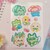 Chiikawa Inspired - Chibi Animal Friends - Kiss Cut - Sticker Sheet - Etsy